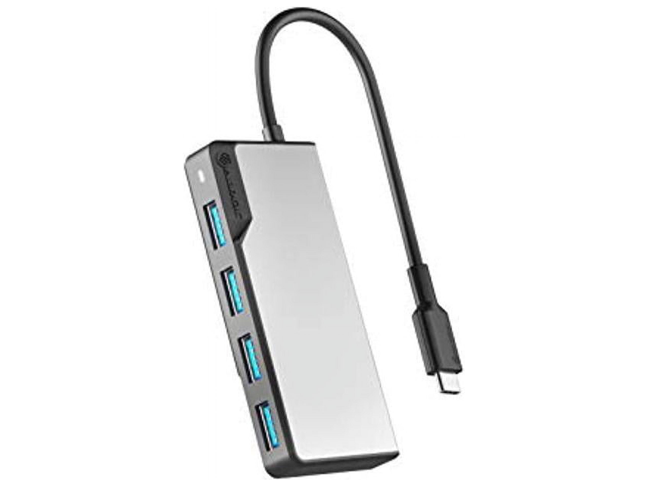 alogic usb-c fusion swift hub, 4-in-1 type c adapter, usb a 3.0 data ...