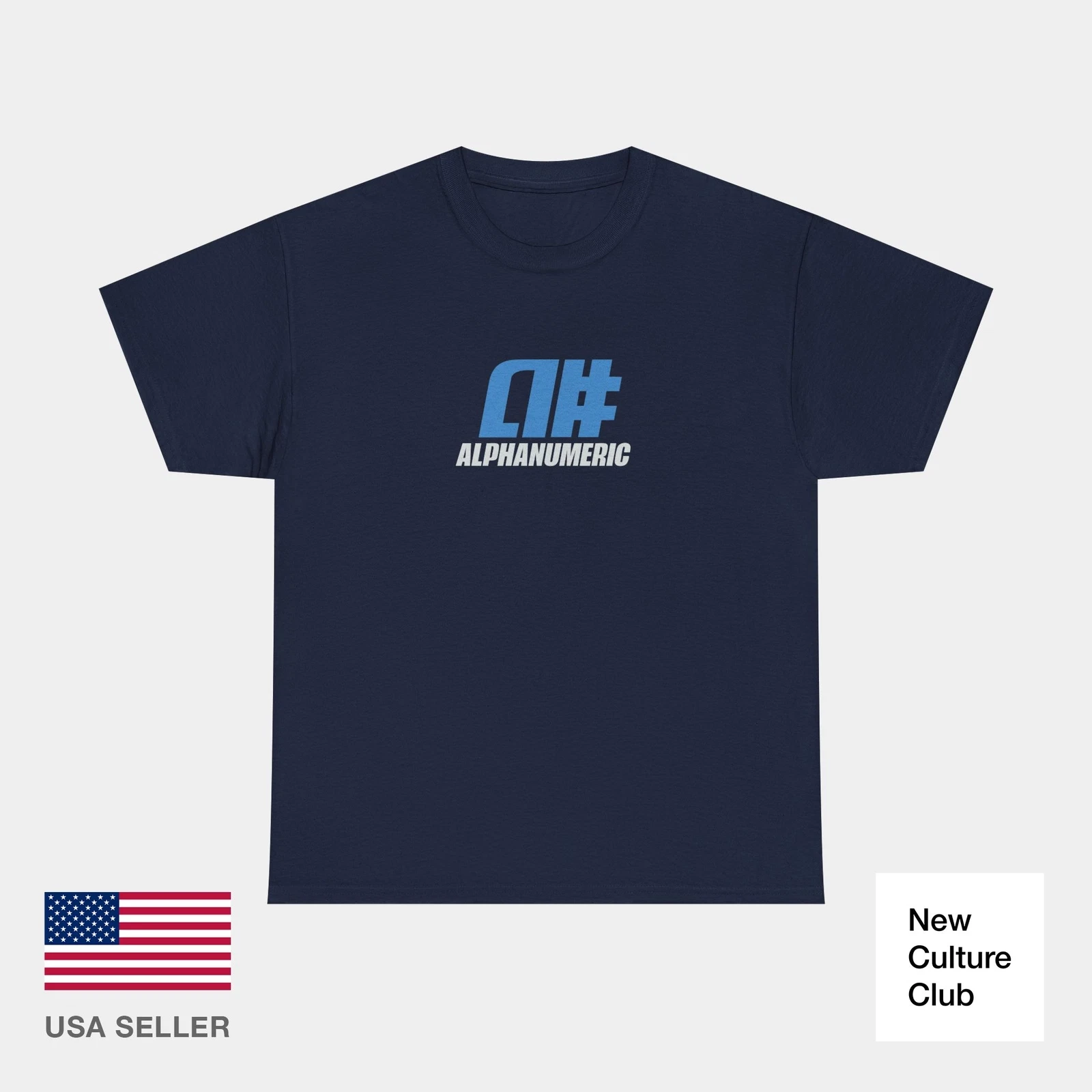 alphanumeric skateboards a# 1998 Vintage Logo Blue Classic Skate TShirt ...