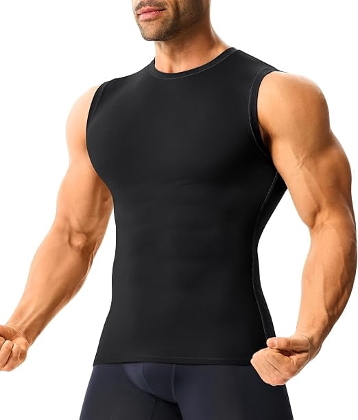 alpinario Men's Sleeveless Athletic Tank Top, Lightweight Gym Workout ...