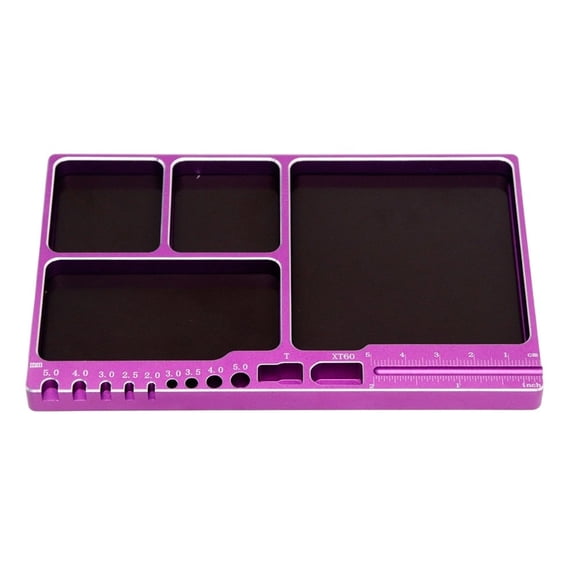 aluminum Tool Storage Tray with Built-in Scales for RC Model Cars ...