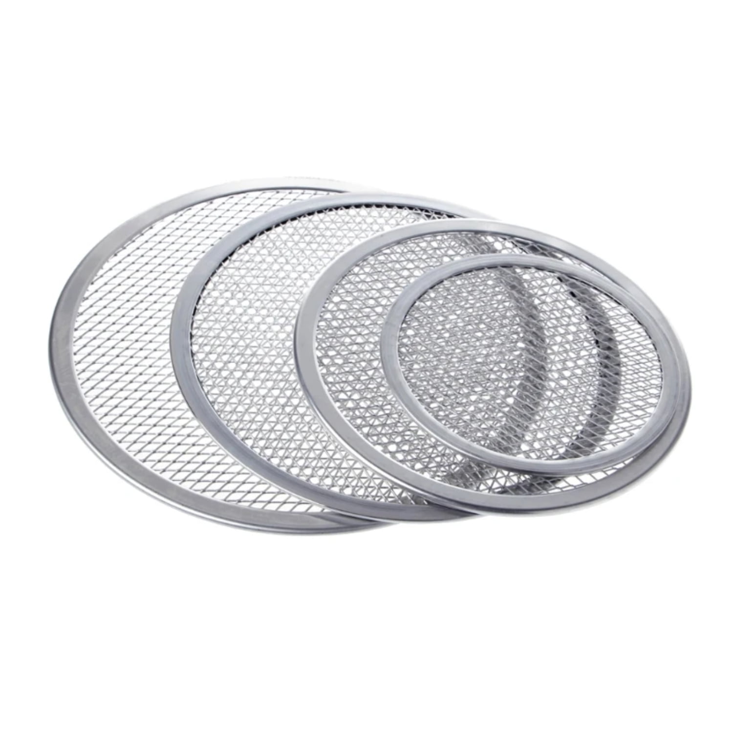 aluminum mesh grill pizza screen round baking tray net ovens kit ...