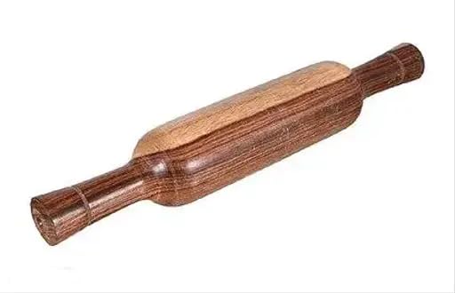 am crafts Wooden Rolling Pin Sheesham Belan Wooden Roti Roller Pin ...