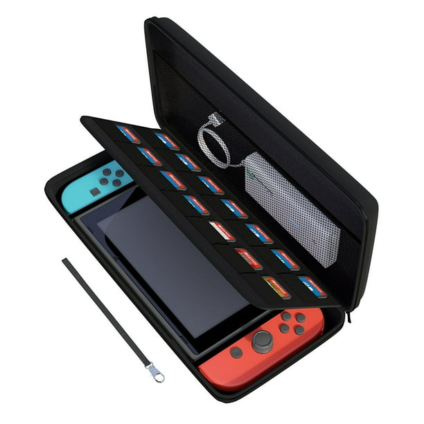 amCase Nintendo Switch Hard Carrying Case - Travel Cover with 14 ...