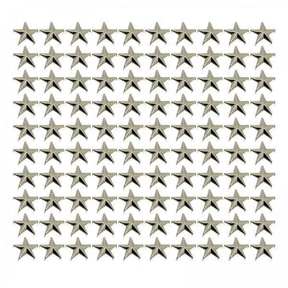 amagogo 2x100x Five Pointed Star Rivets Claw Studs 10mm Claw Nails ...