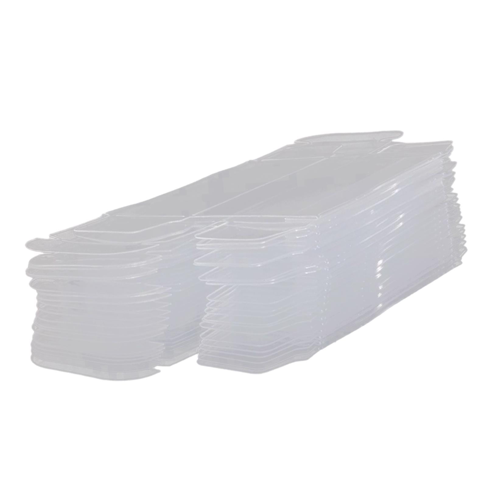 amagogo 50 Pieces 1/64 Protector Clear PVC Cases 1/64 Car Toy Display ...