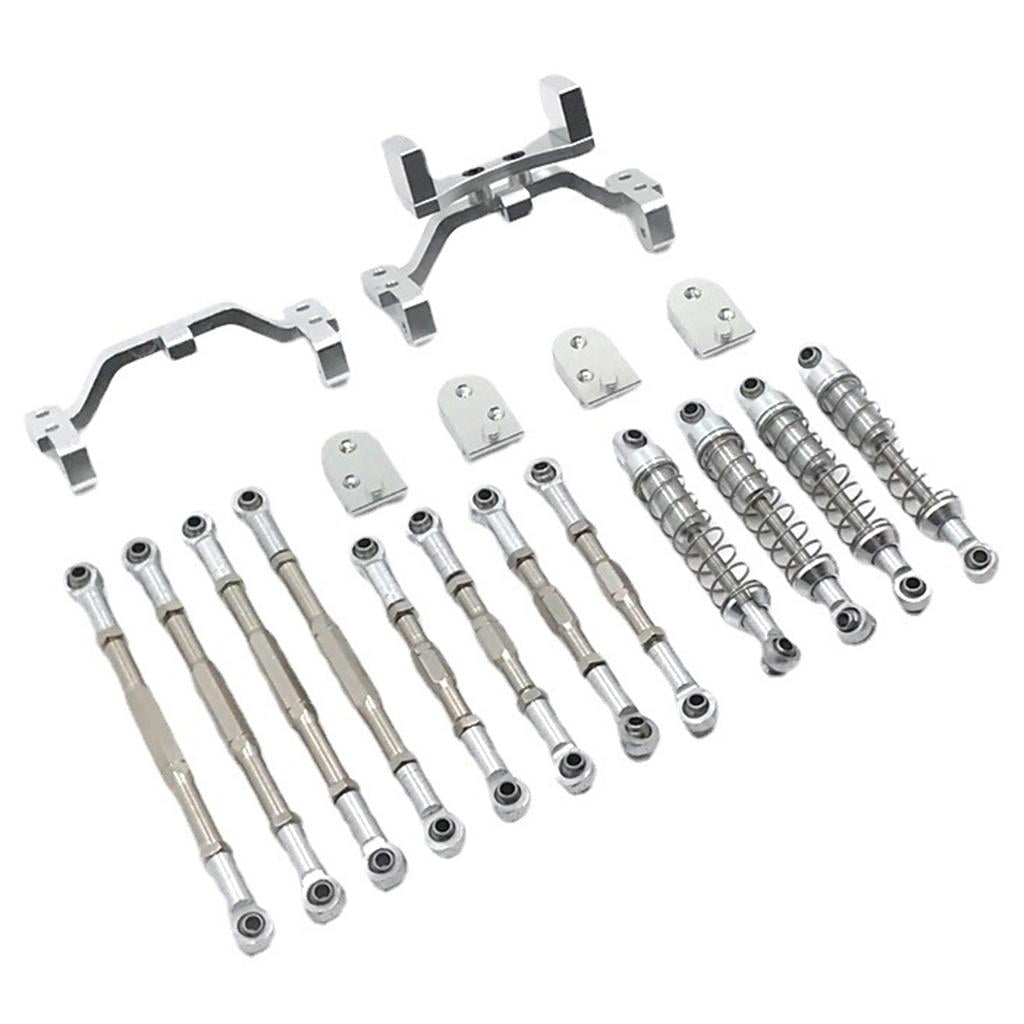 amagogo Baosity 14Pcs/Set Metal Pull Rod Steering Servo Link Linkages & Shock Absorber - Walmart.com