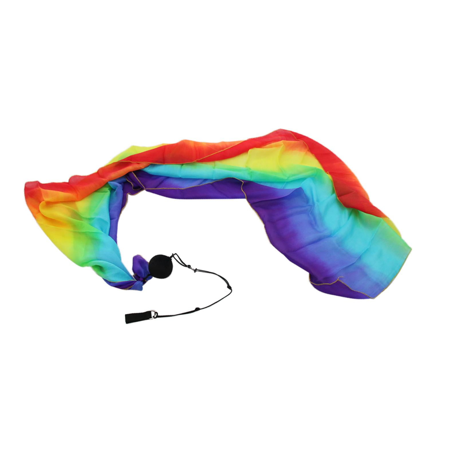 amagogo Belly Dance Ball Poi Streamers Silk Streamer Set for Carnivals ...