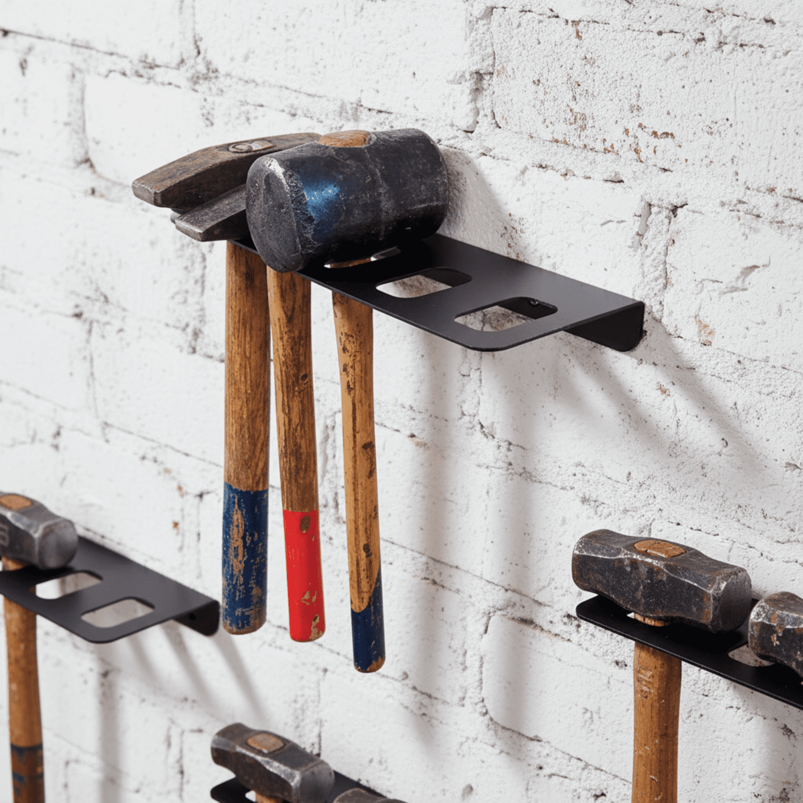 amagogo Hammer Holder Storage Rack Quick Tool Access Wall Mount ...