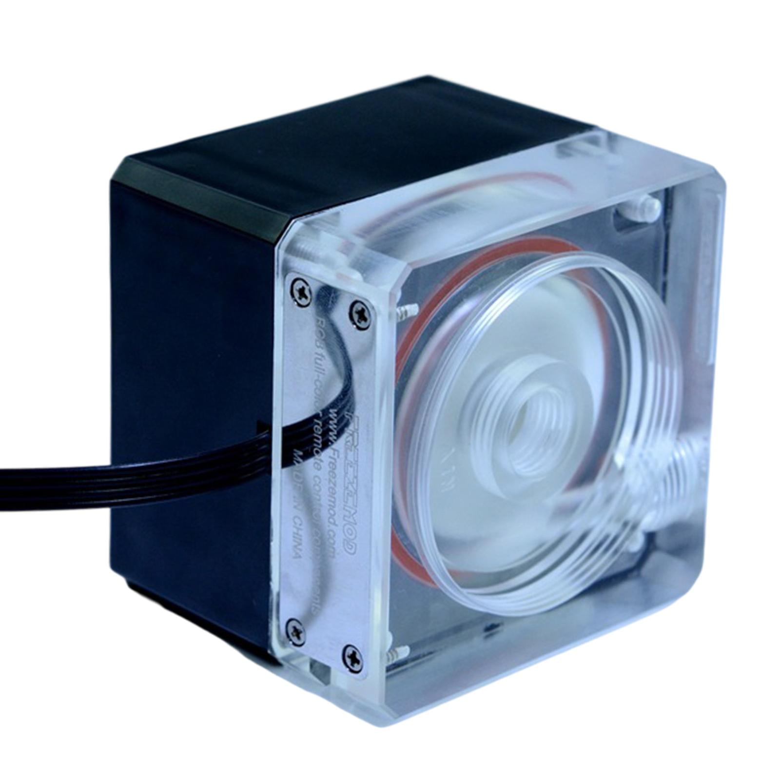 amagogo PC Water Cooling Integrated Mute Water Pump, DIY Water-cooled ...