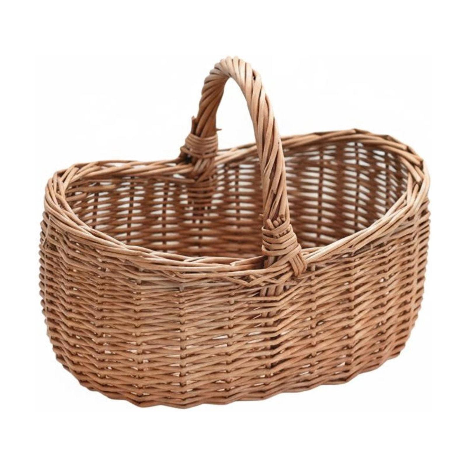 amagogo Rattan Basket Picnic Basket Wicker Basket Versatile Handwoven ...