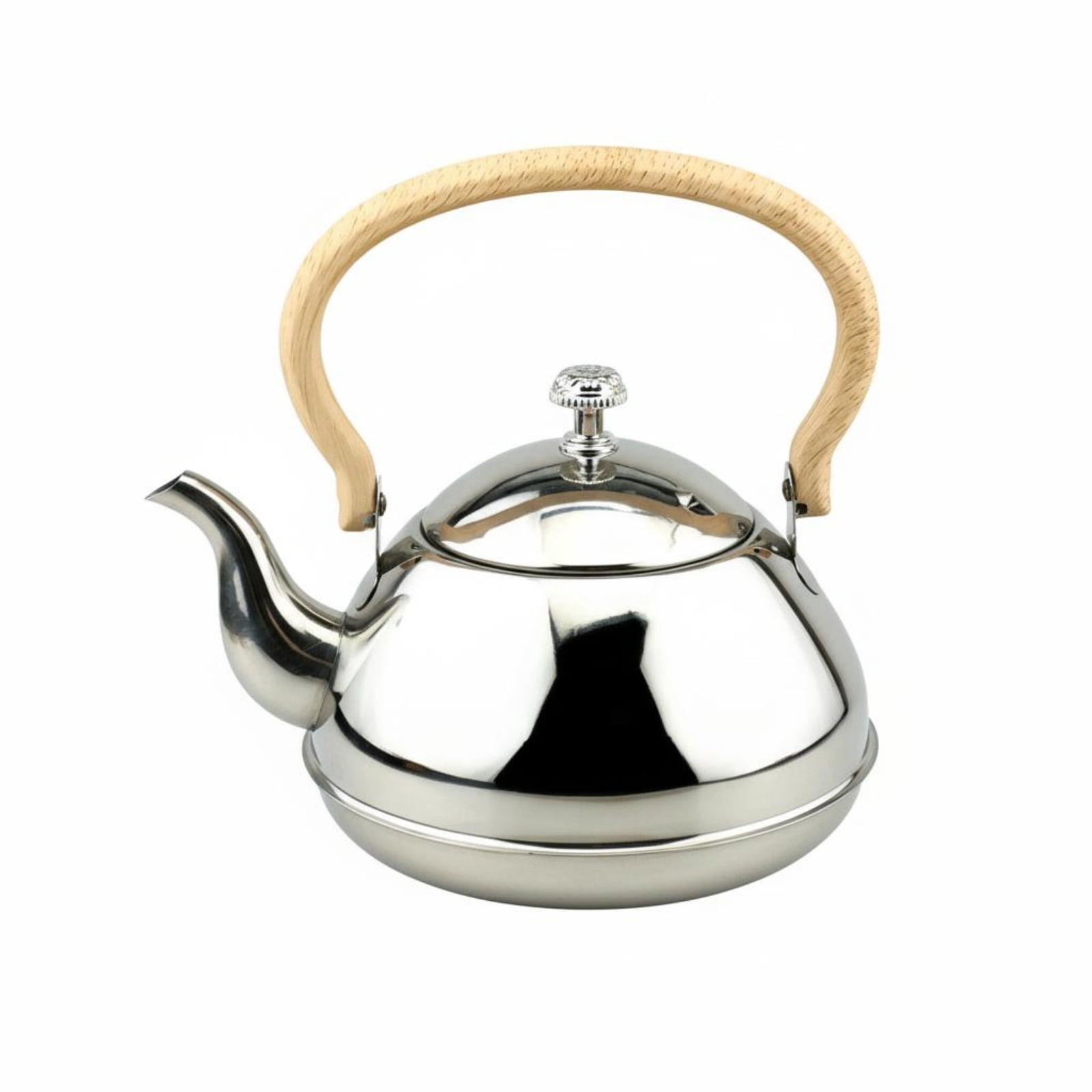 amagogo Tea Kettle Teapot Water Boiler Stainless Steel Mirror Finish ...