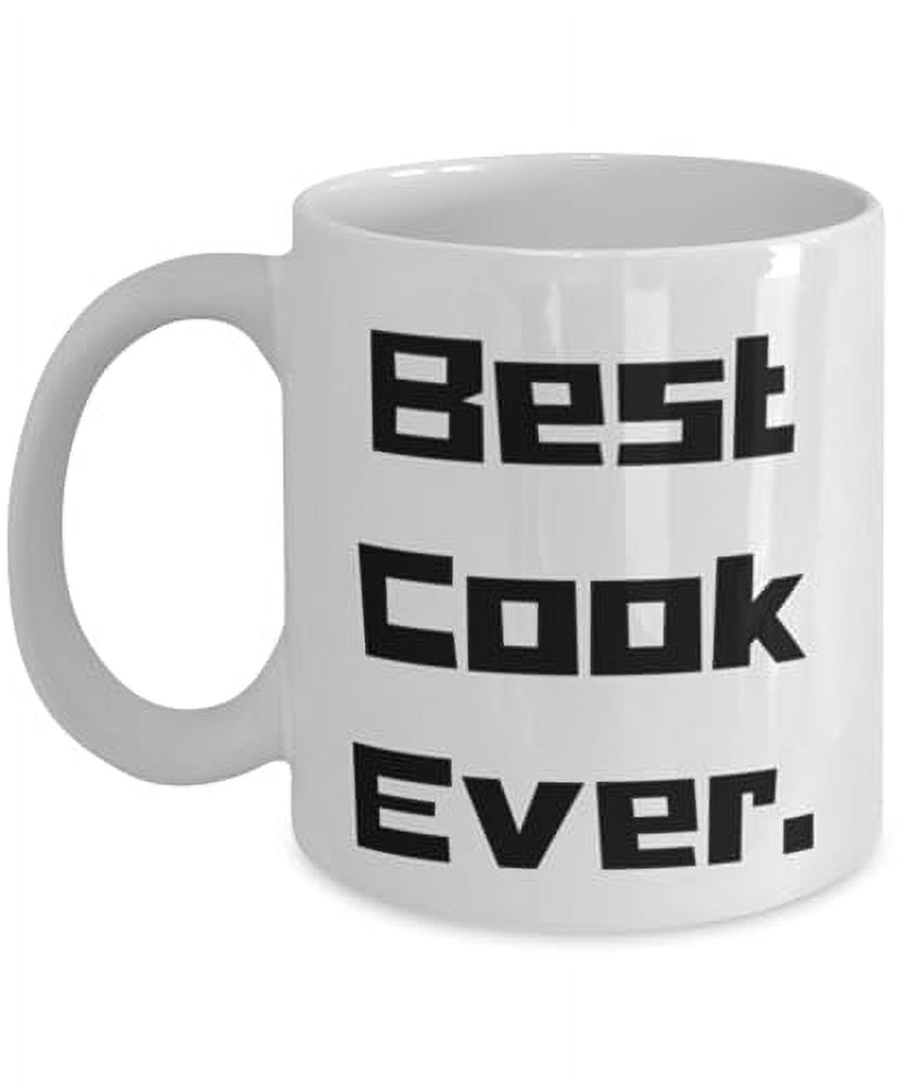 amangny Best Cook Ever. 11oz Mug, Cook Present From Friends, Best Cup ...