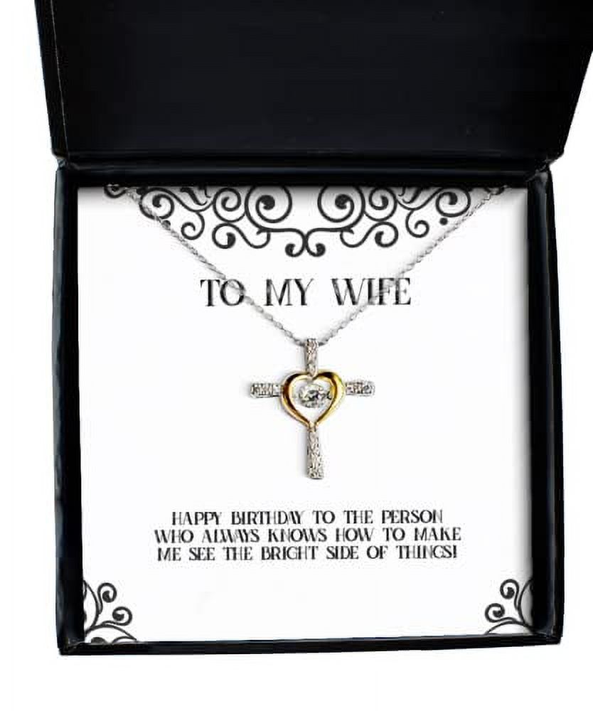 amangny Sarcastic Wife Gifts, Happy Birthday to The Person who Always ...