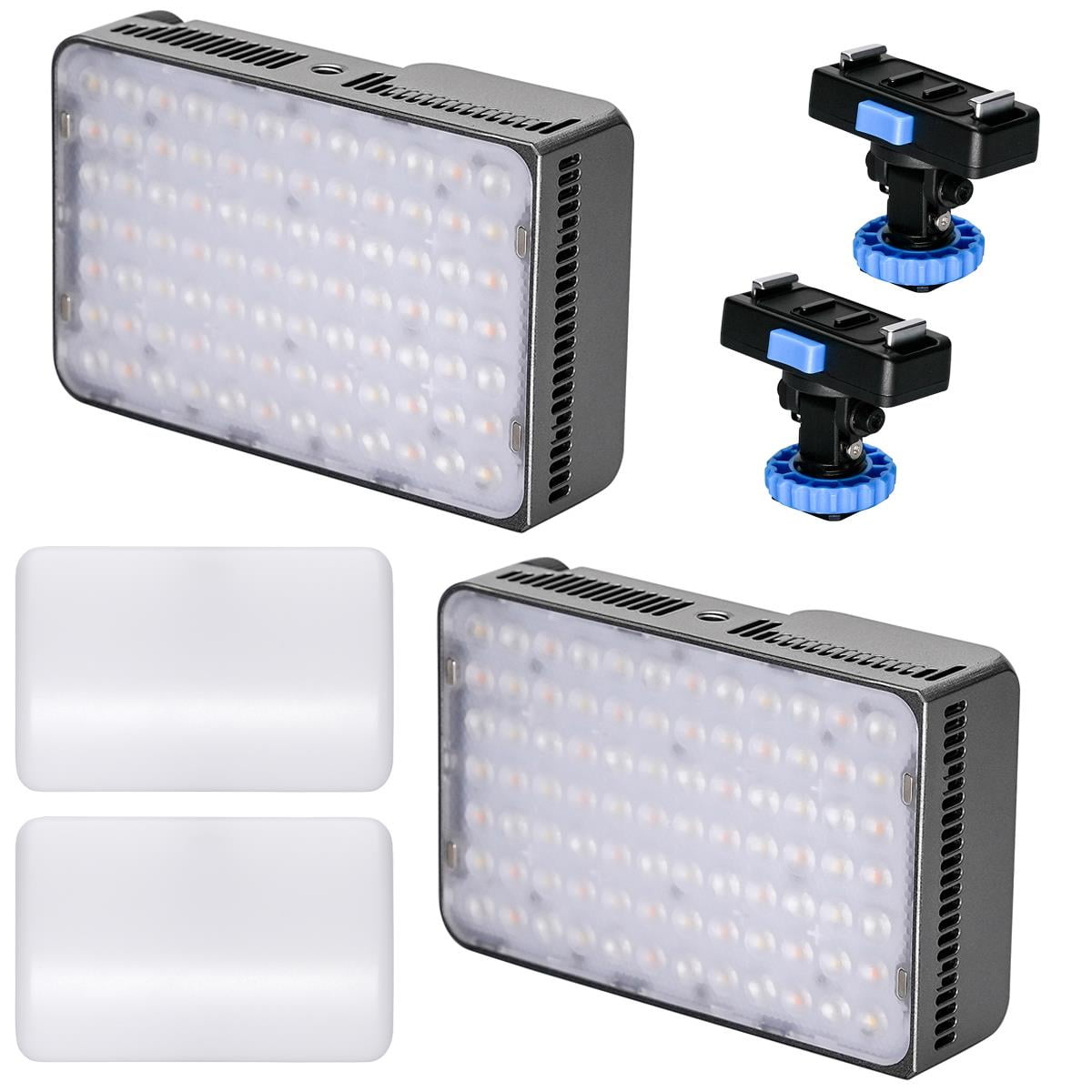 amaran Ace 25c 25W RGBWW On-Camera LED Light, Silver, 2-Pack - Walmart.com