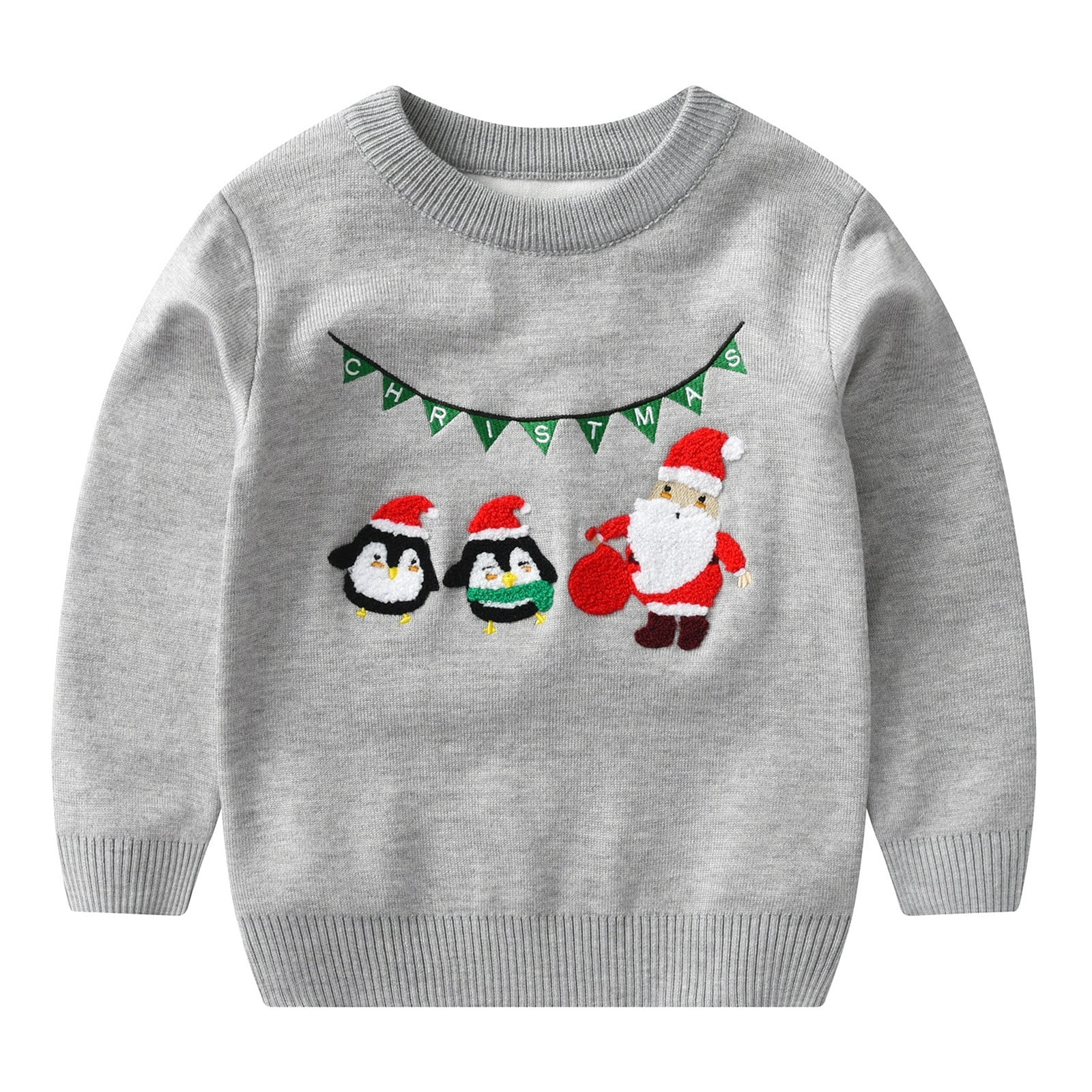 Wancir Baby Toddler Boys Christmas Sweater Kids Girls Knit Pullover ...