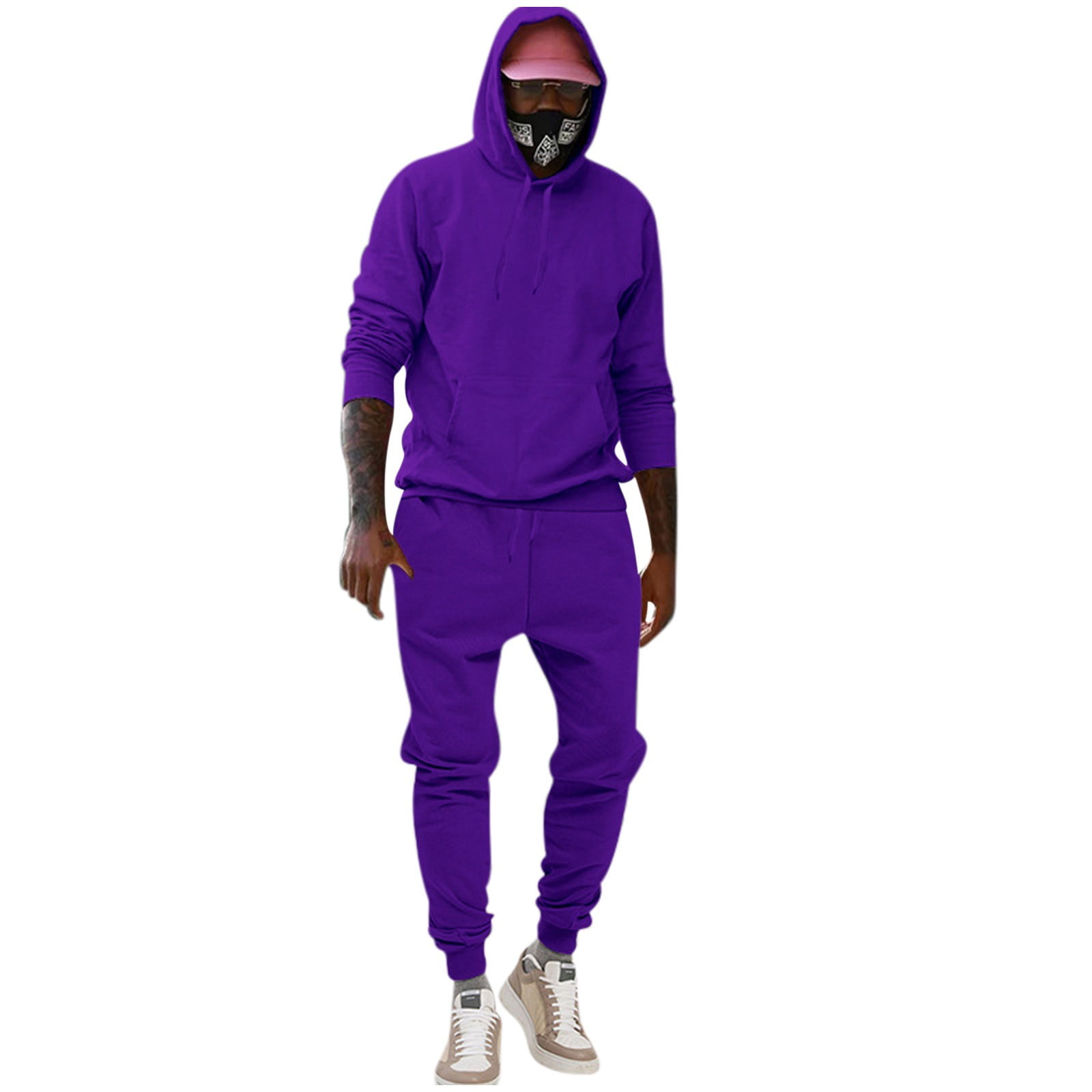 Wancir Sweat suits men Tracksuits 2 Piece sets Athletic Jogging suits ...