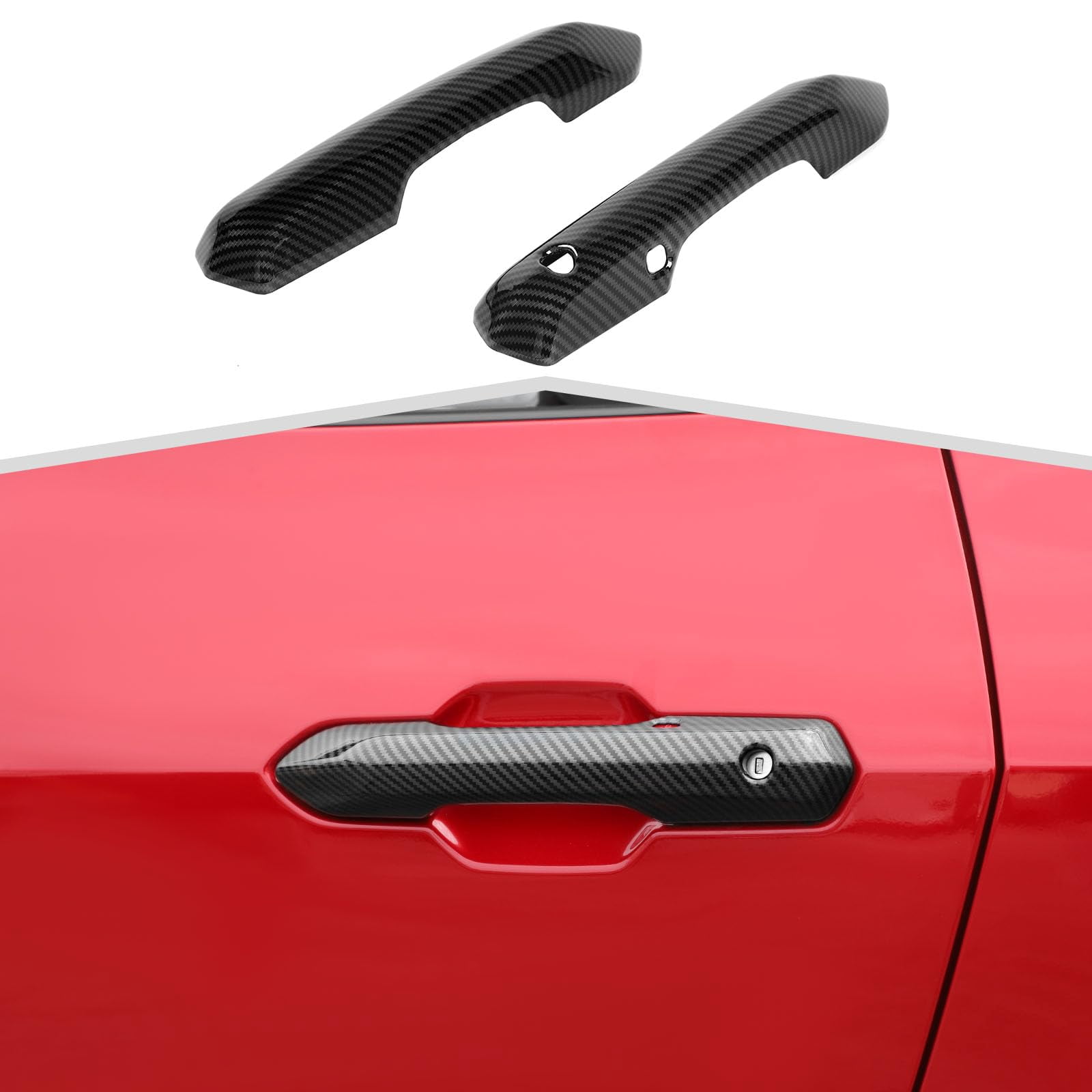amayum Exterior Door Handle KEF16 Cover Trim Overlay Compatible with ...