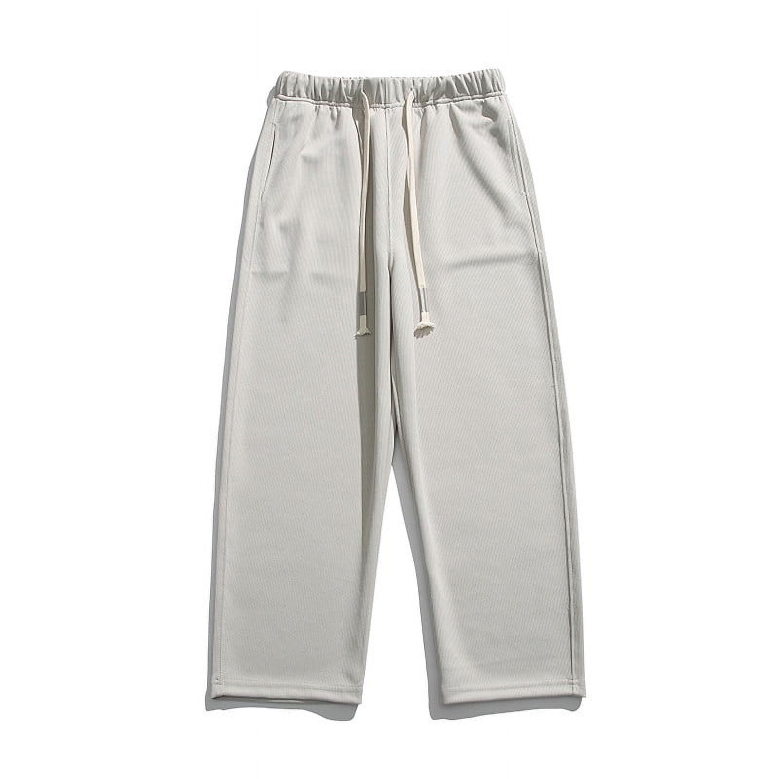 ameIAEA Athletic Sweatpants for Men with Pockets Drawstring Elastic ...