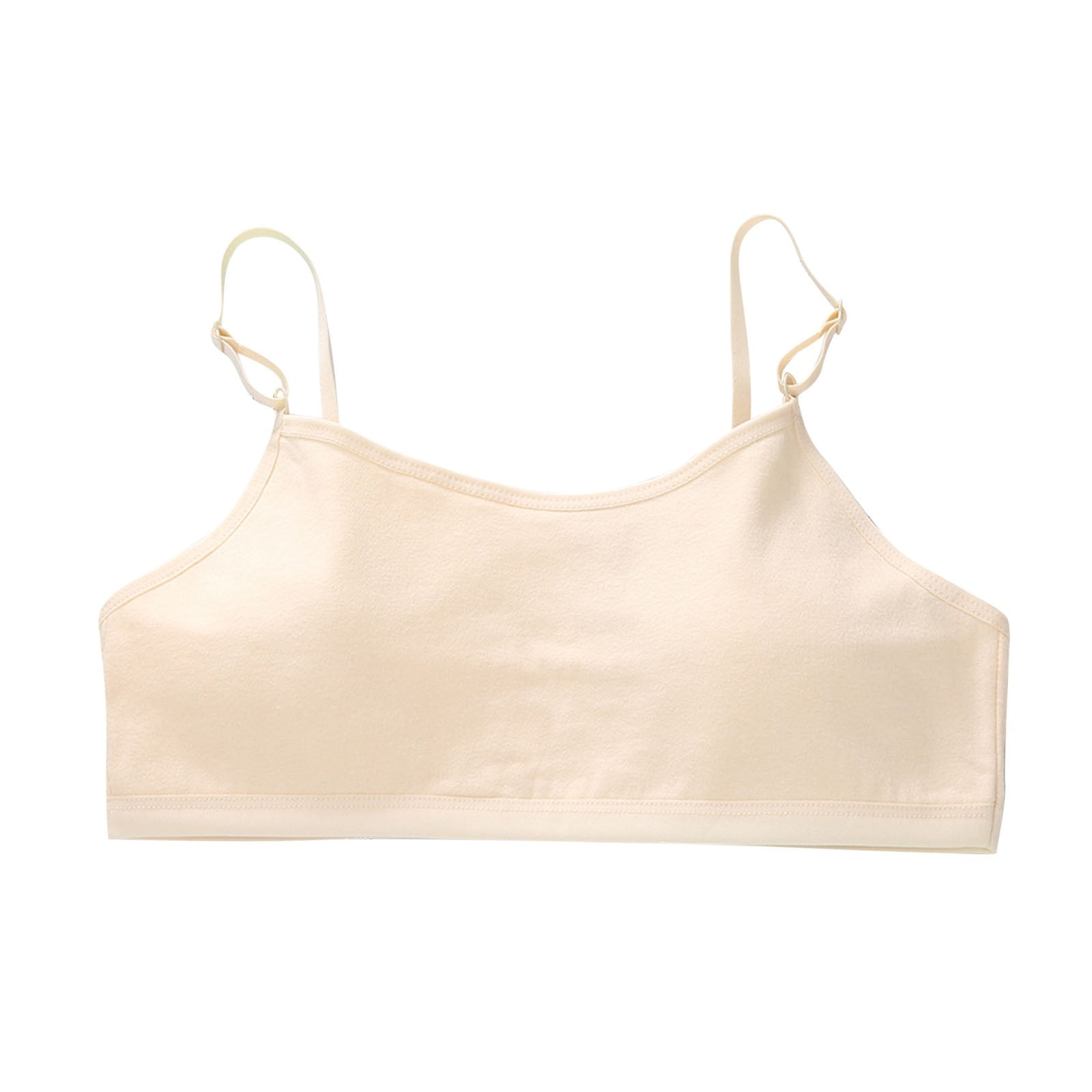 ameIAEA Big Girls' Adjustable Training Bra Wireless Padded Workout Yoga ...