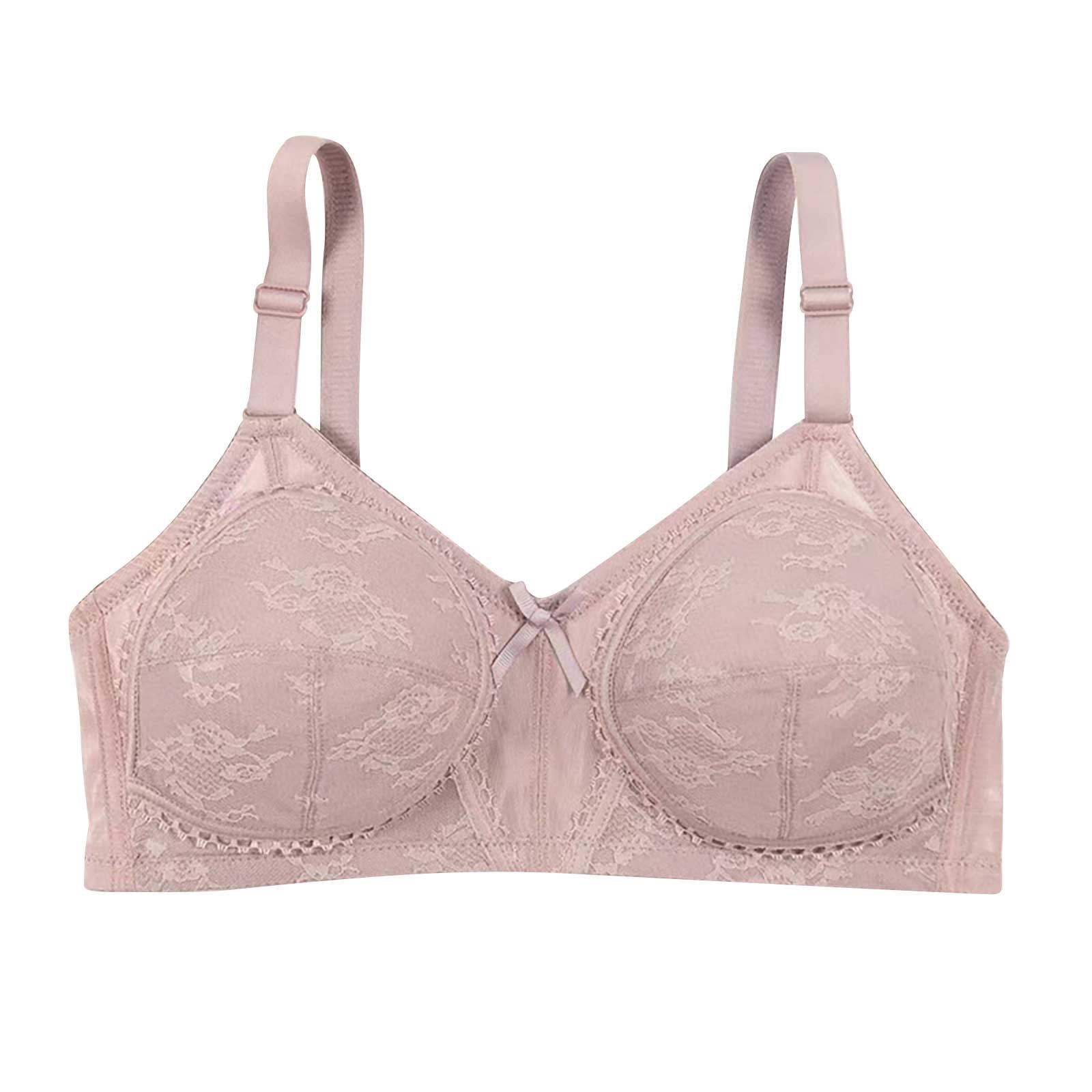 ameIAEA Bras for Women Underwire Push Up Bra Adjustable Strap V Neck ...