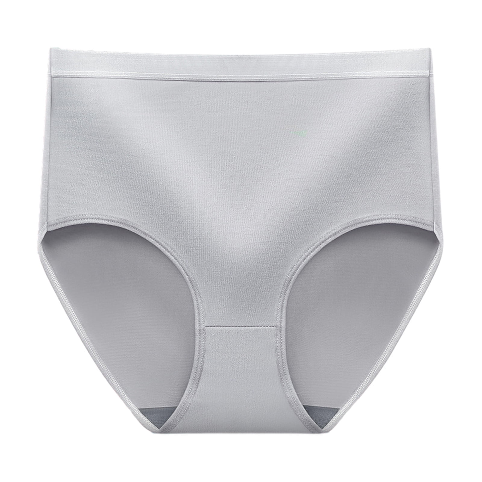 ameIAEA High Waisted Cotton Underwear for Women Leakproof Panties Full ...