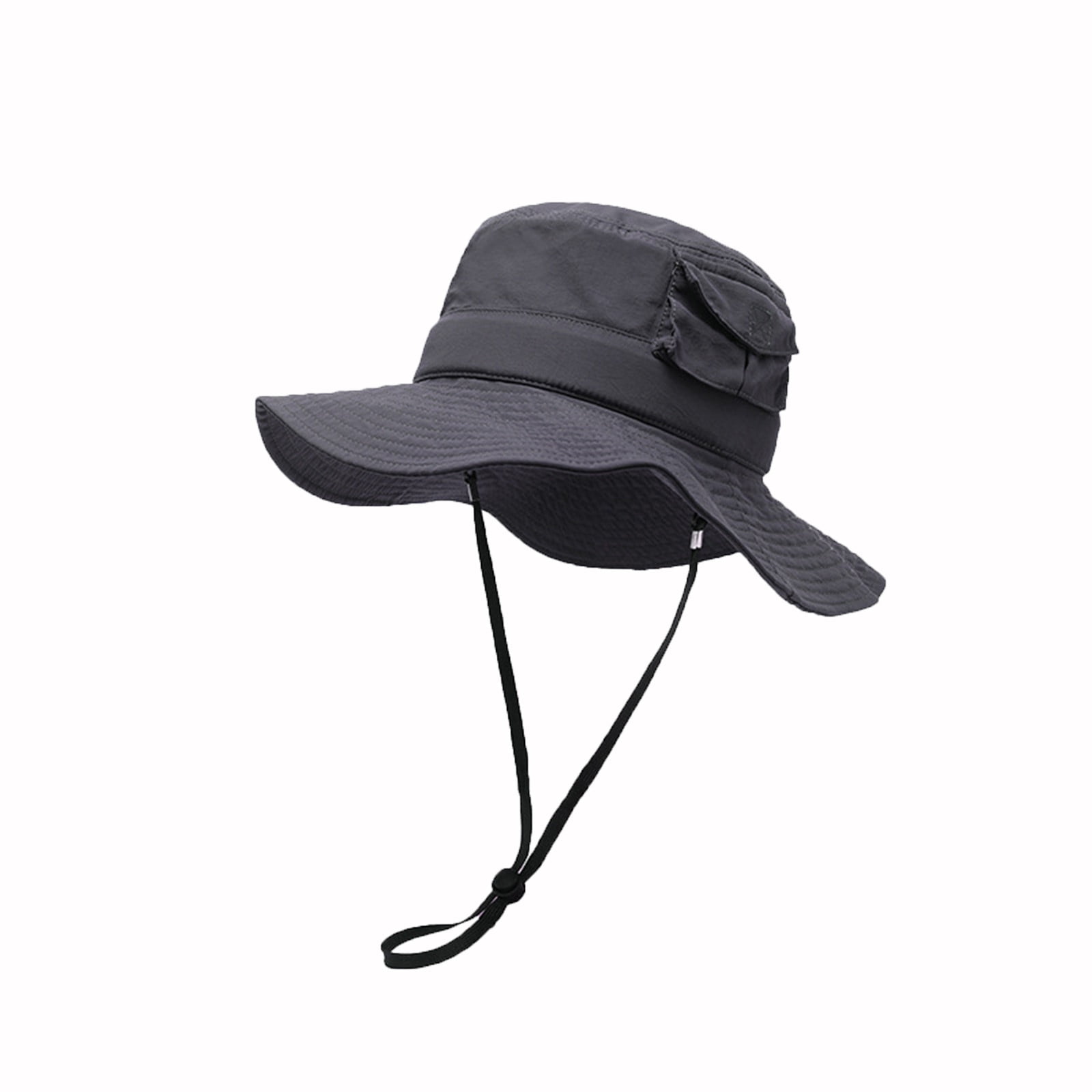 ameIAEA Men & Women Sun Hat Wide Brim Foldable Bucket Hat for Summer ...