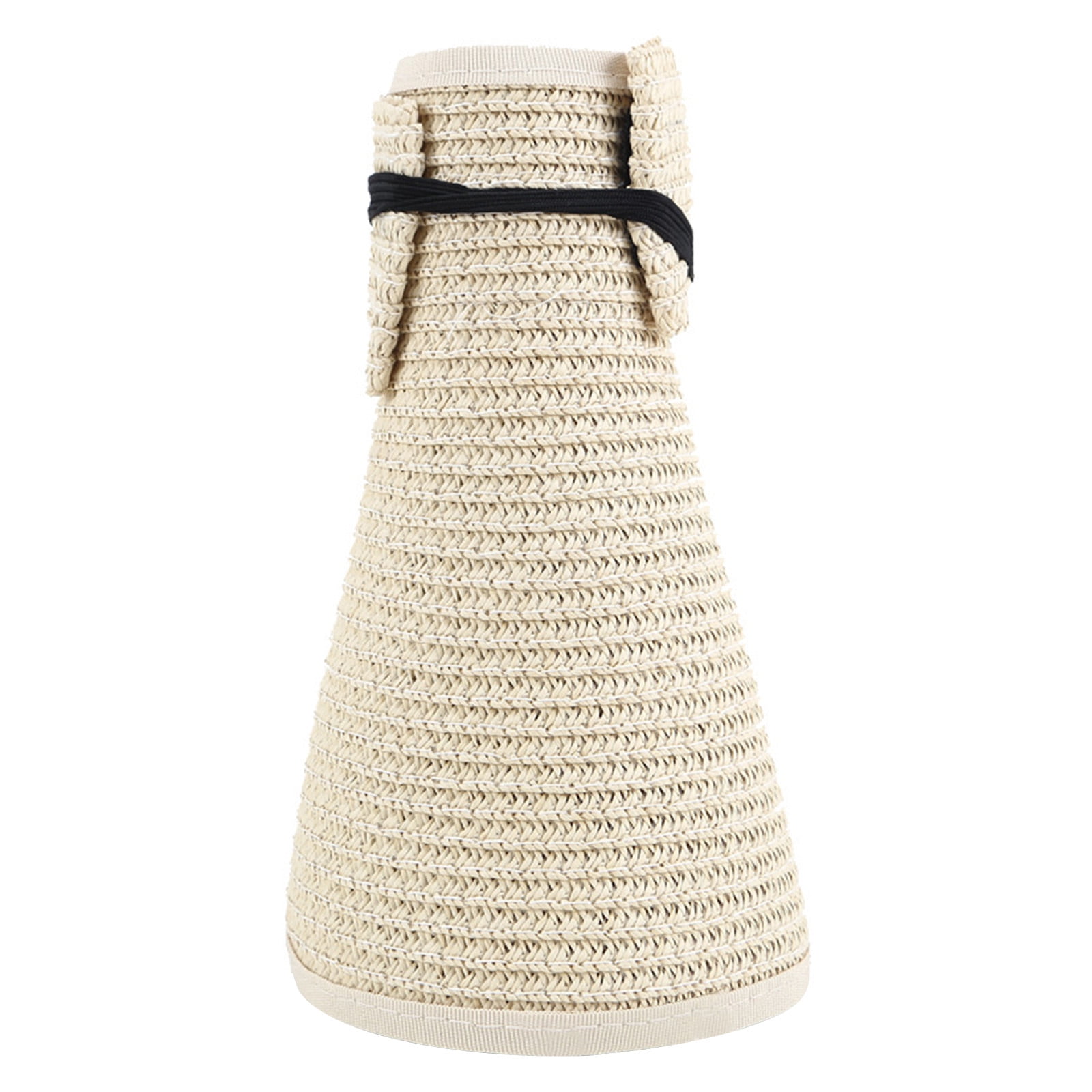 ameIAEA Sun Hat Summer Beach Hat Straw Sun Protection with Wide Brim ...