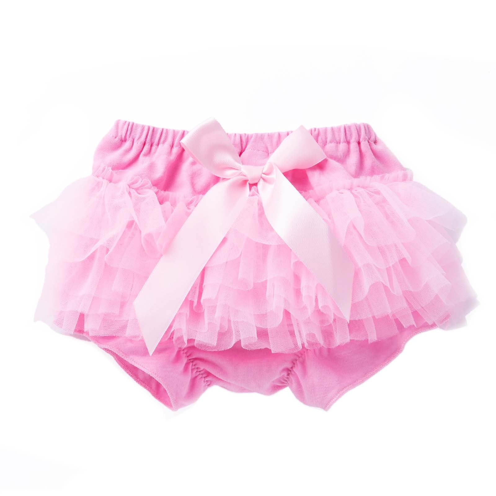 ameIAEA Toddler Baby Girl Shorts Summer Bowknot Tulle Ruffle Shorts ...