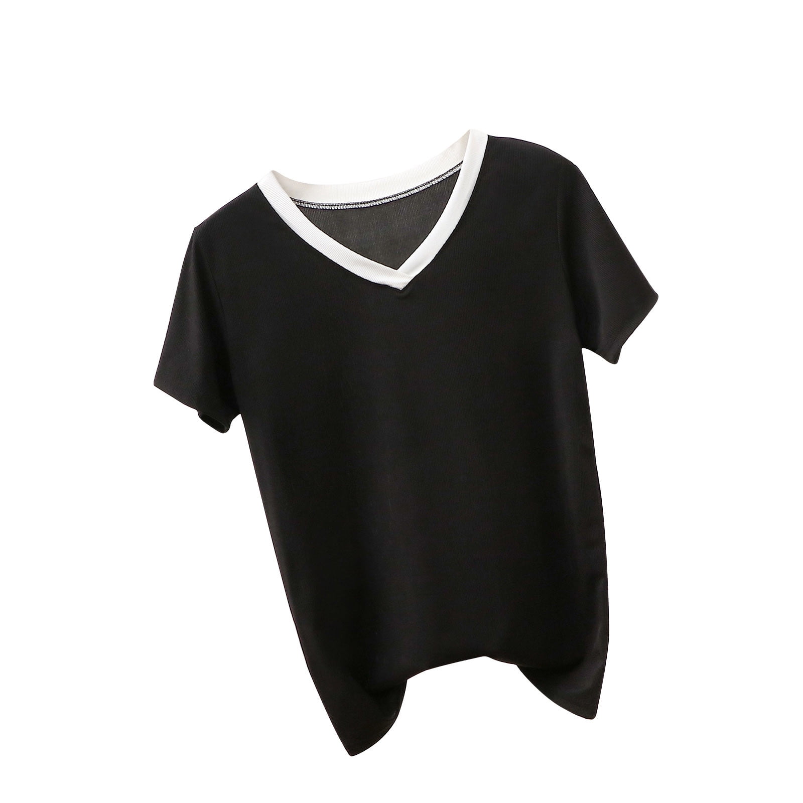 ameIAEA Women's Sleep T Shirts Short Sleeve Comfy Pajamas Tops Summer ...