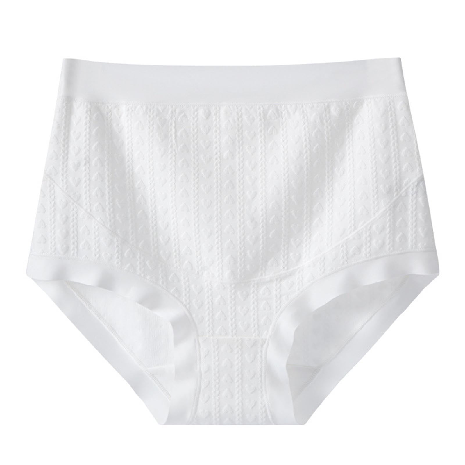 ameIAEA Women's Underwear Breathable Full Coverage Panties Solid Color ...