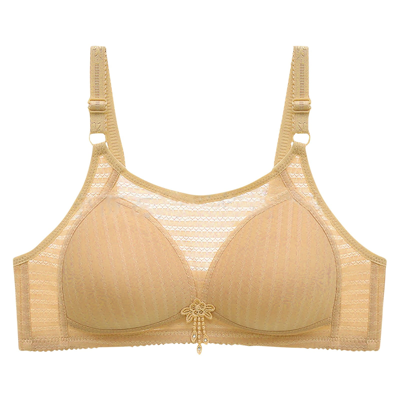 ameIAEA Women's Wire Free Bras Full Coverage Wireless Soft Bra No ...