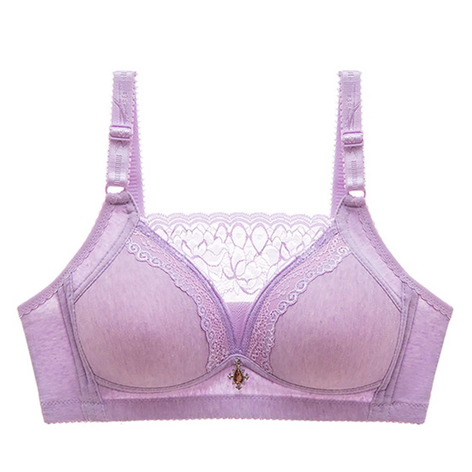 ameIAEA Womens Push Up Bras Plus Size Full Coverage Bras No Underwire ...