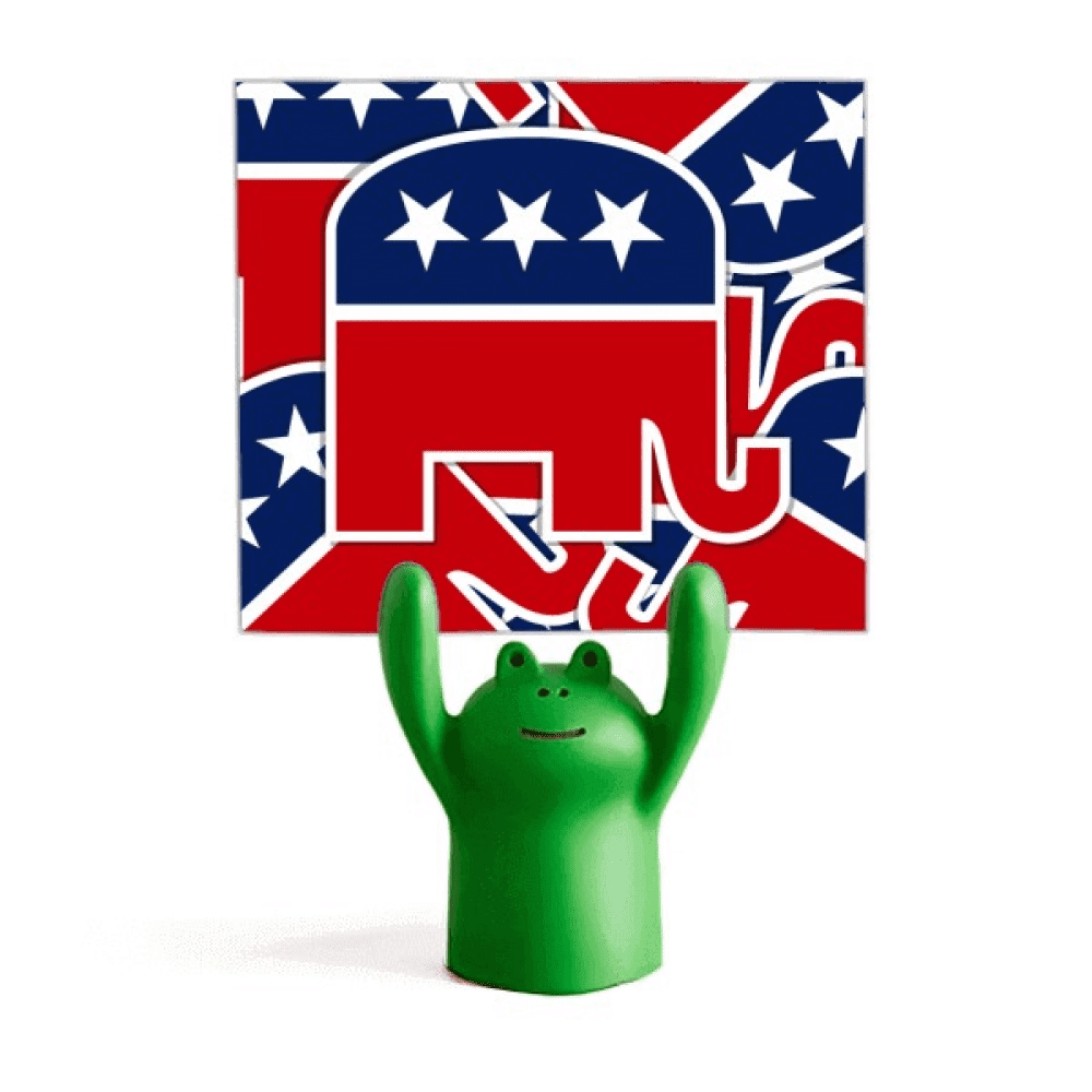 ameelephant emblem republican Memo Holder Cartoon Animal Frog Stand ...