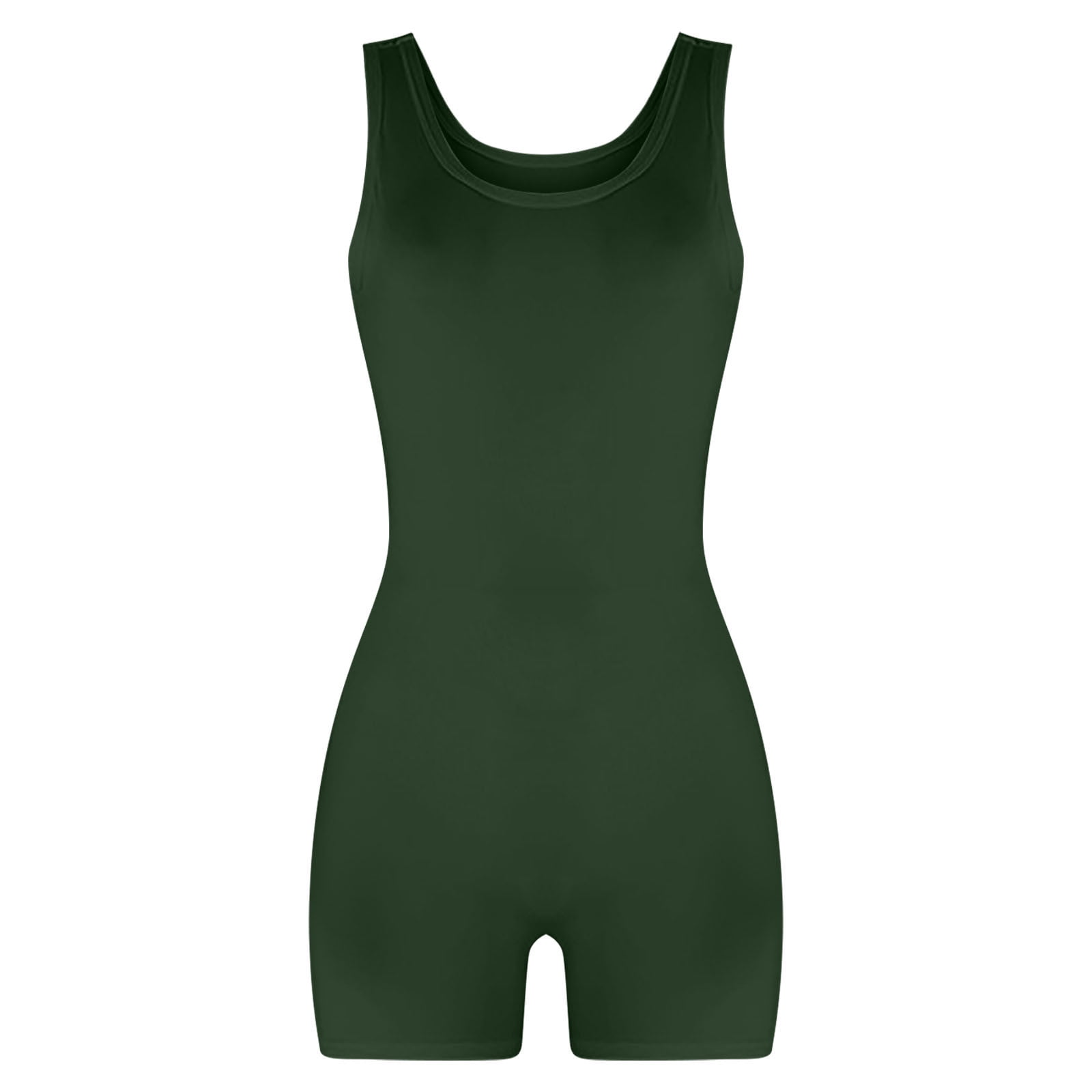 ameIAEA Summer Workout Jumpsuit for Women Tank Top Sleeveless Body ...