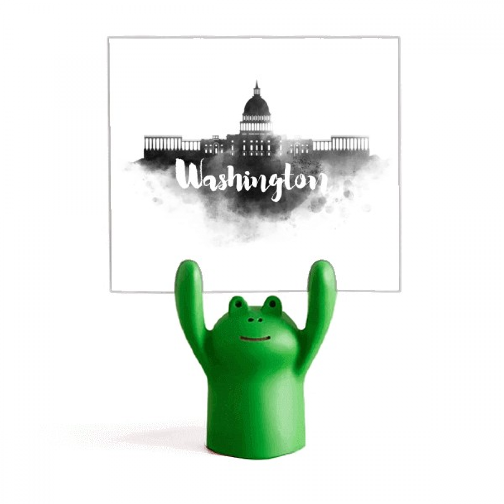 amelandmark ink city Memo Holder Cartoon Animal Frog Stand Decoration ...