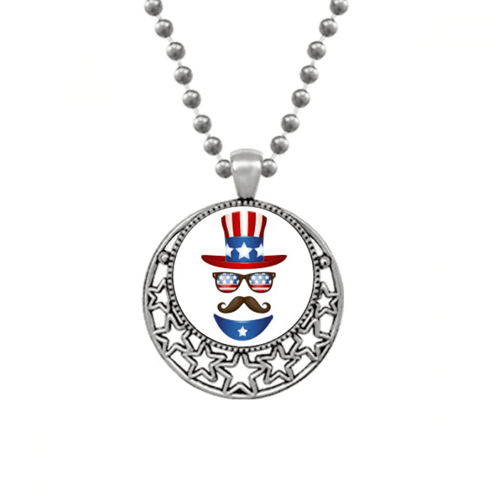 ameuncle sam i want you necklaces pendant retro moon stars jewelry ...