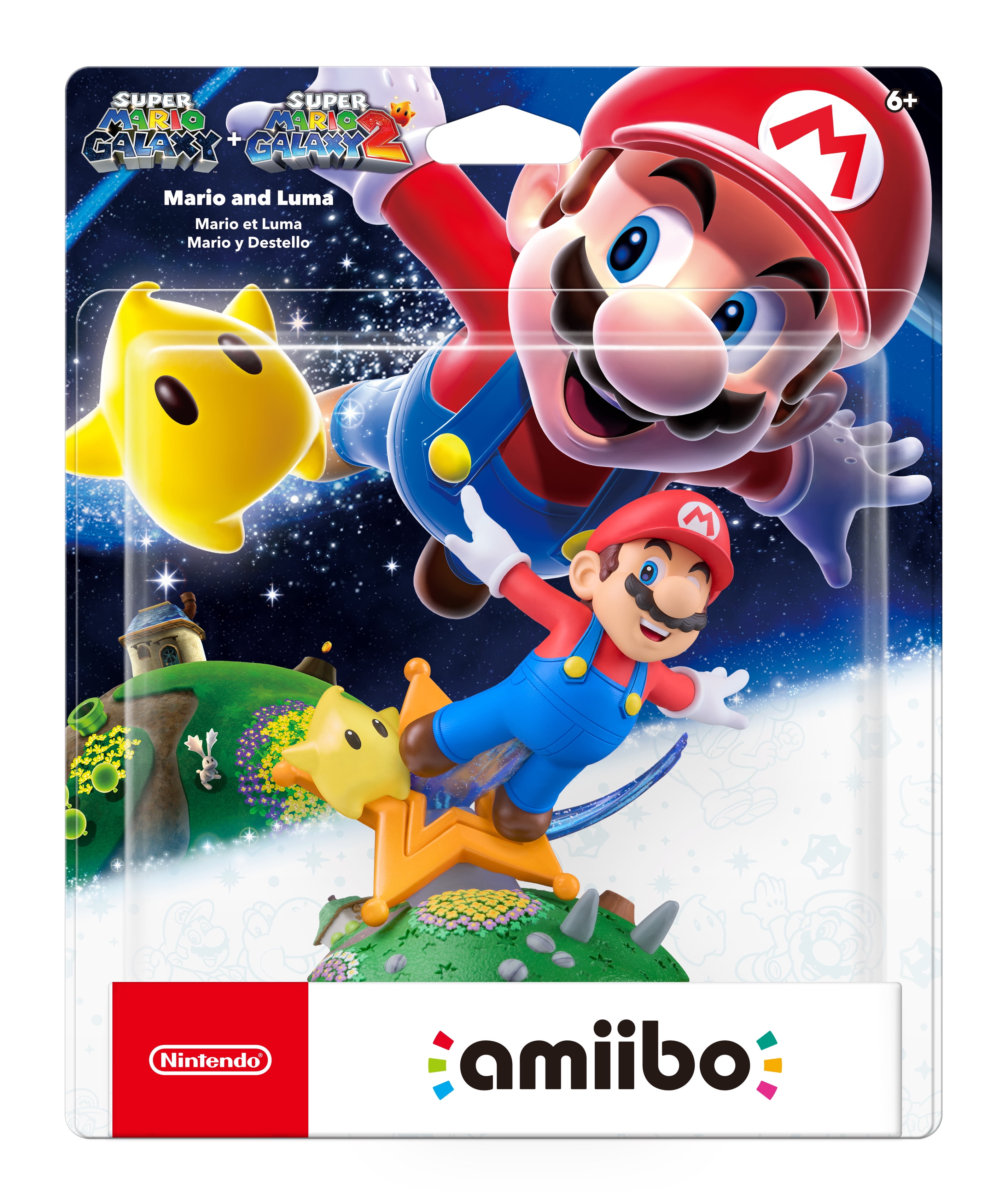 amiibo™ - Mario and Luma - Super Mario Galaxy™ + Super Mario Galaxy™ 2 Series - Walmart.com