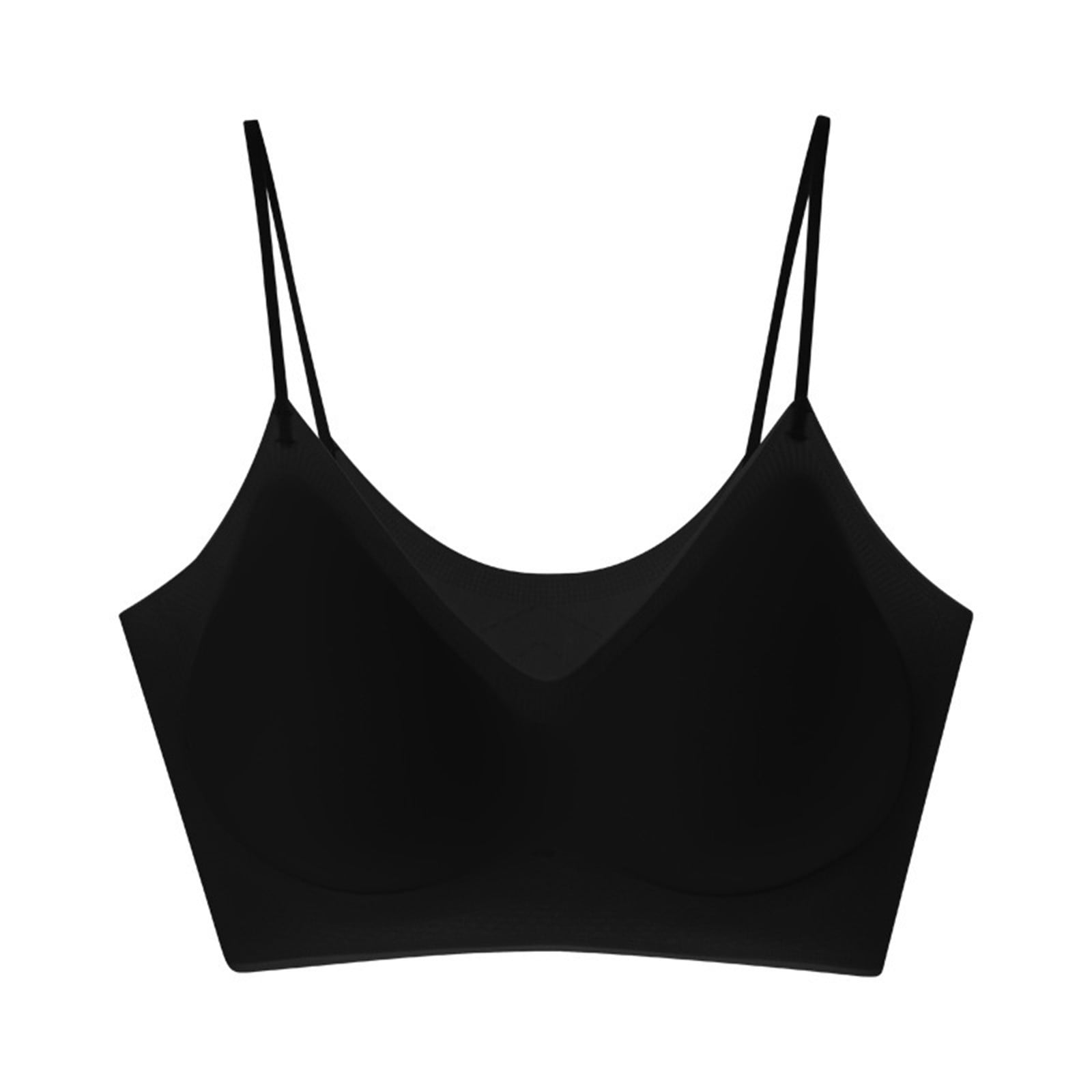 amkenre Sports Bras for Women Full Figure Seamless Gathered Cups ...