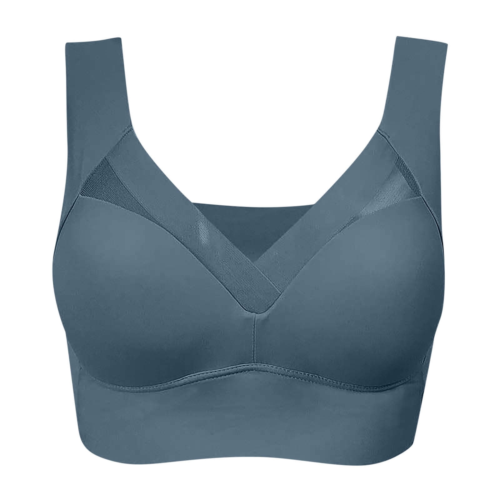 amkenre Wireless Bras for Women Breathable Thin Sports Bras Women Plus ...