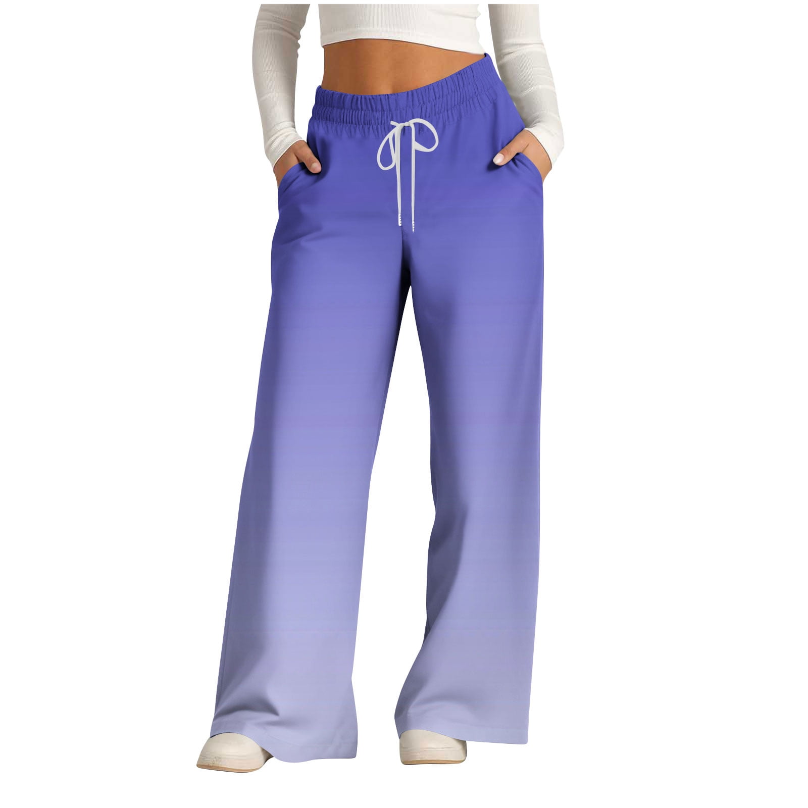 amkenre Womens Trousers Activewear Sweatpants Lightweight Stretchy ...