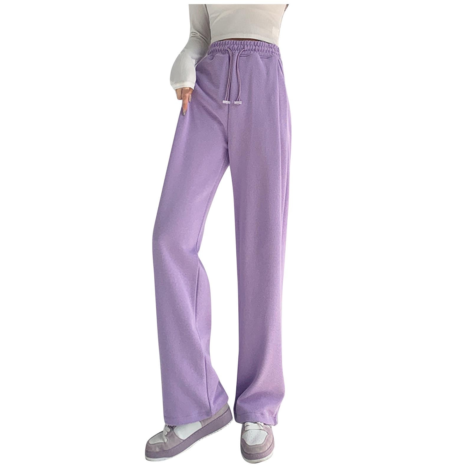 amkenre Womens Trousers Activewear Sweatpants Stretchy Training ...