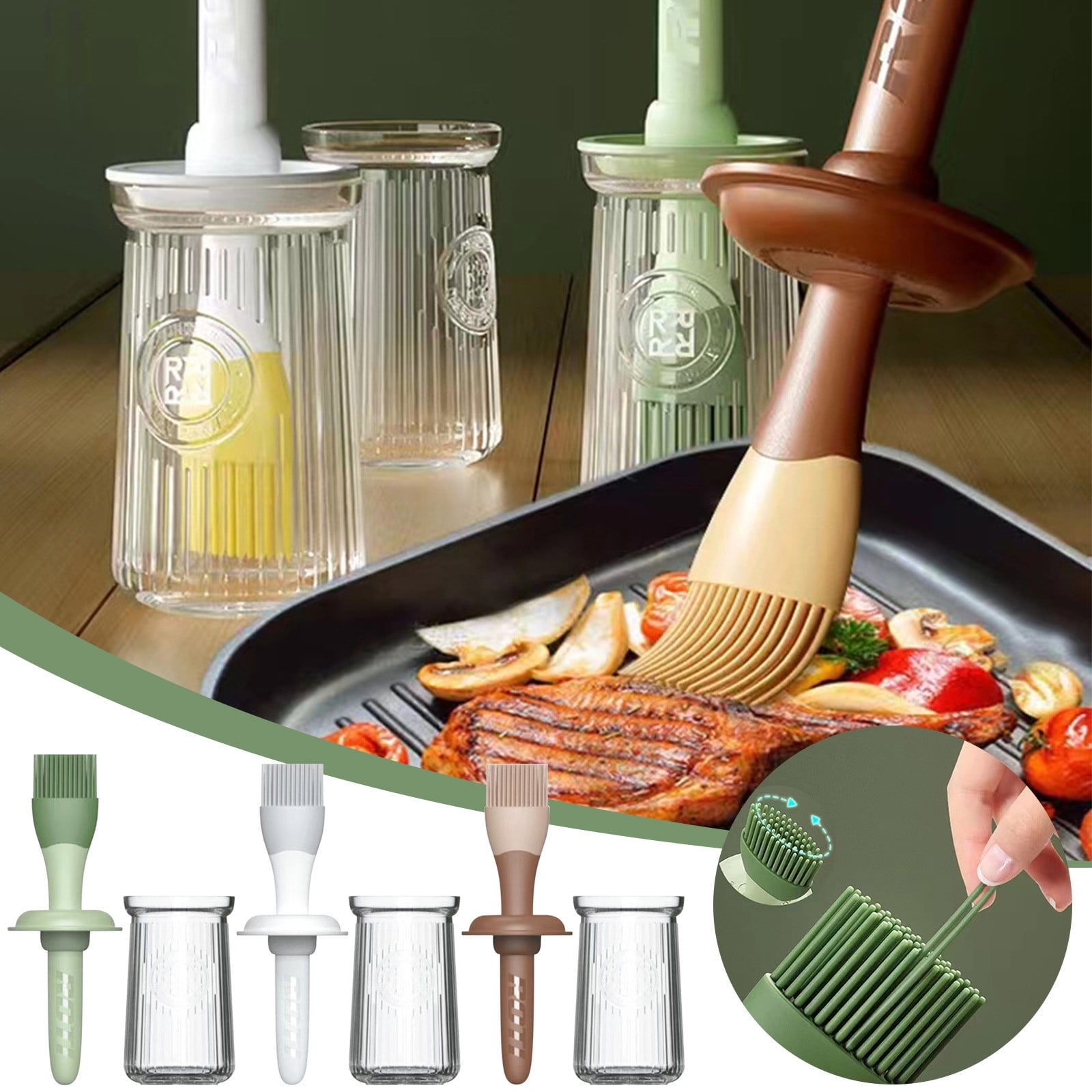 amlbb Clearance Shield Oil Brush High Temperature Food Grade Baking ...