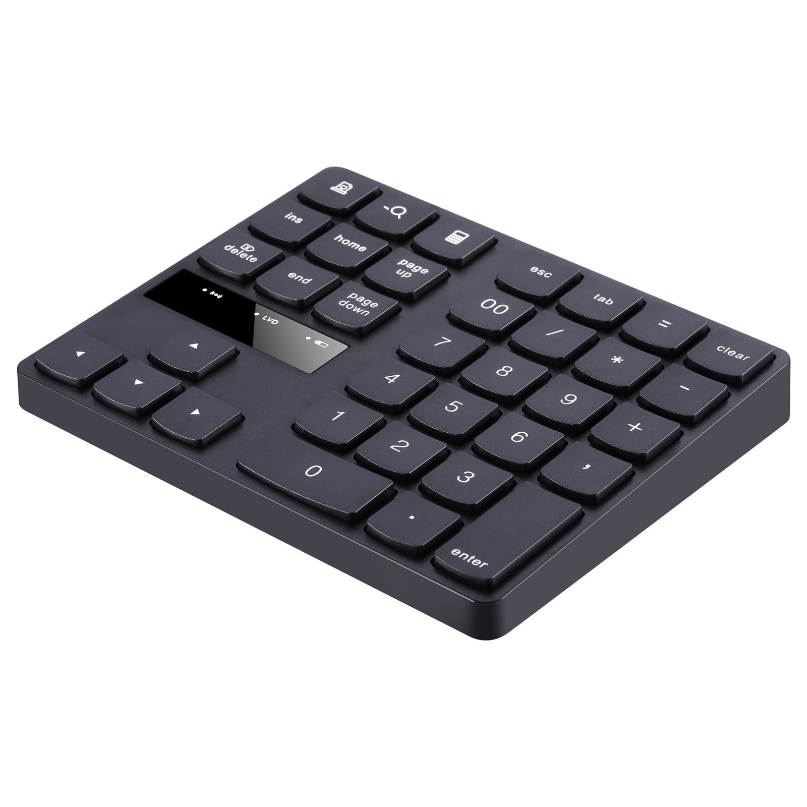 amlbb NEW Wireless Numeric Keyboard Portable Keypad 35 Keys PC ...