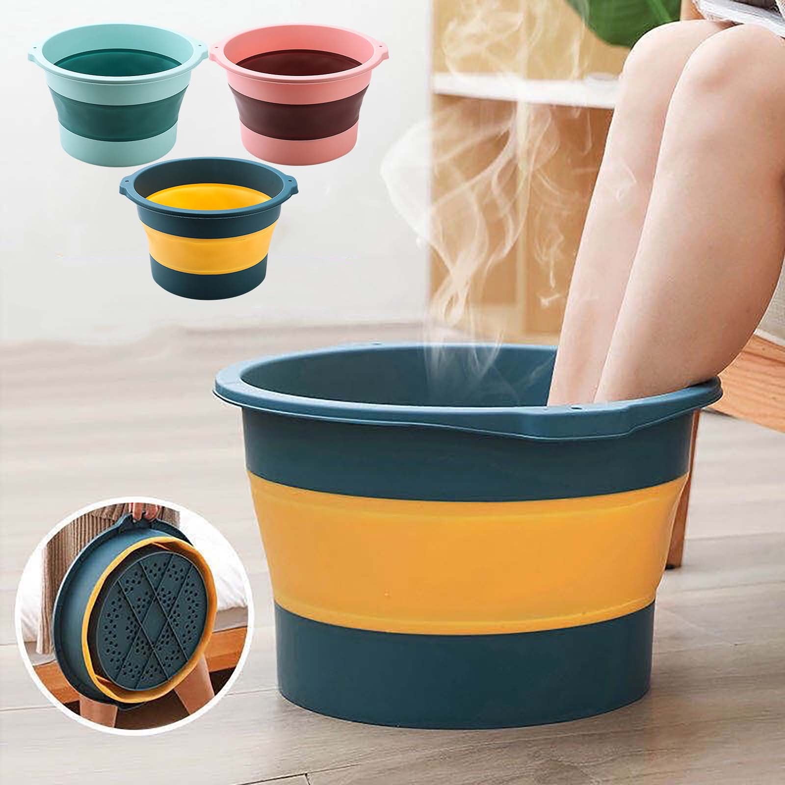 amlbbb Folding Washbasin Household Folding Washbasin Portable Sink Foot ...