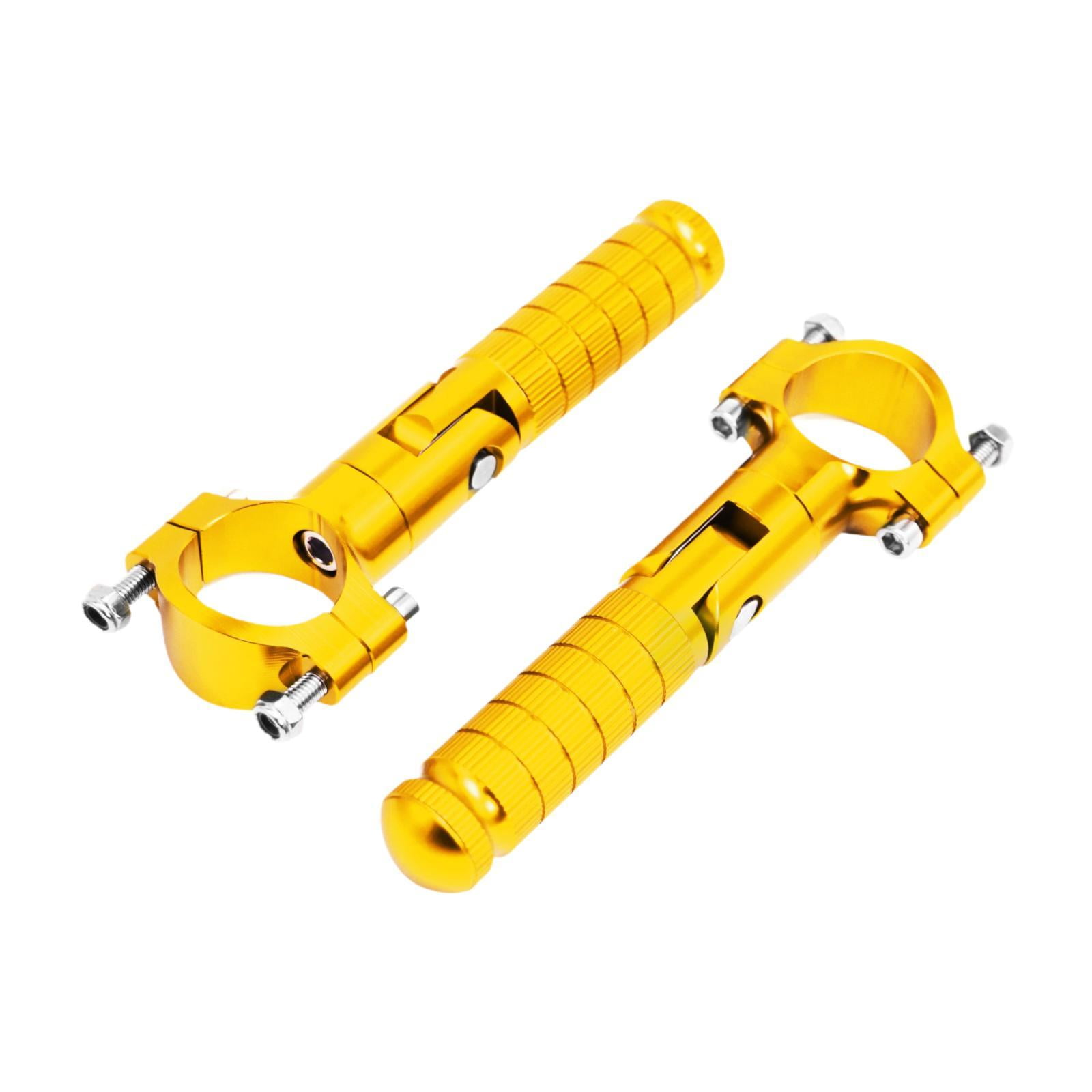 amleso 1 Pair of Motorcycle Foot Pegs Electric Motorbike Footrests ...