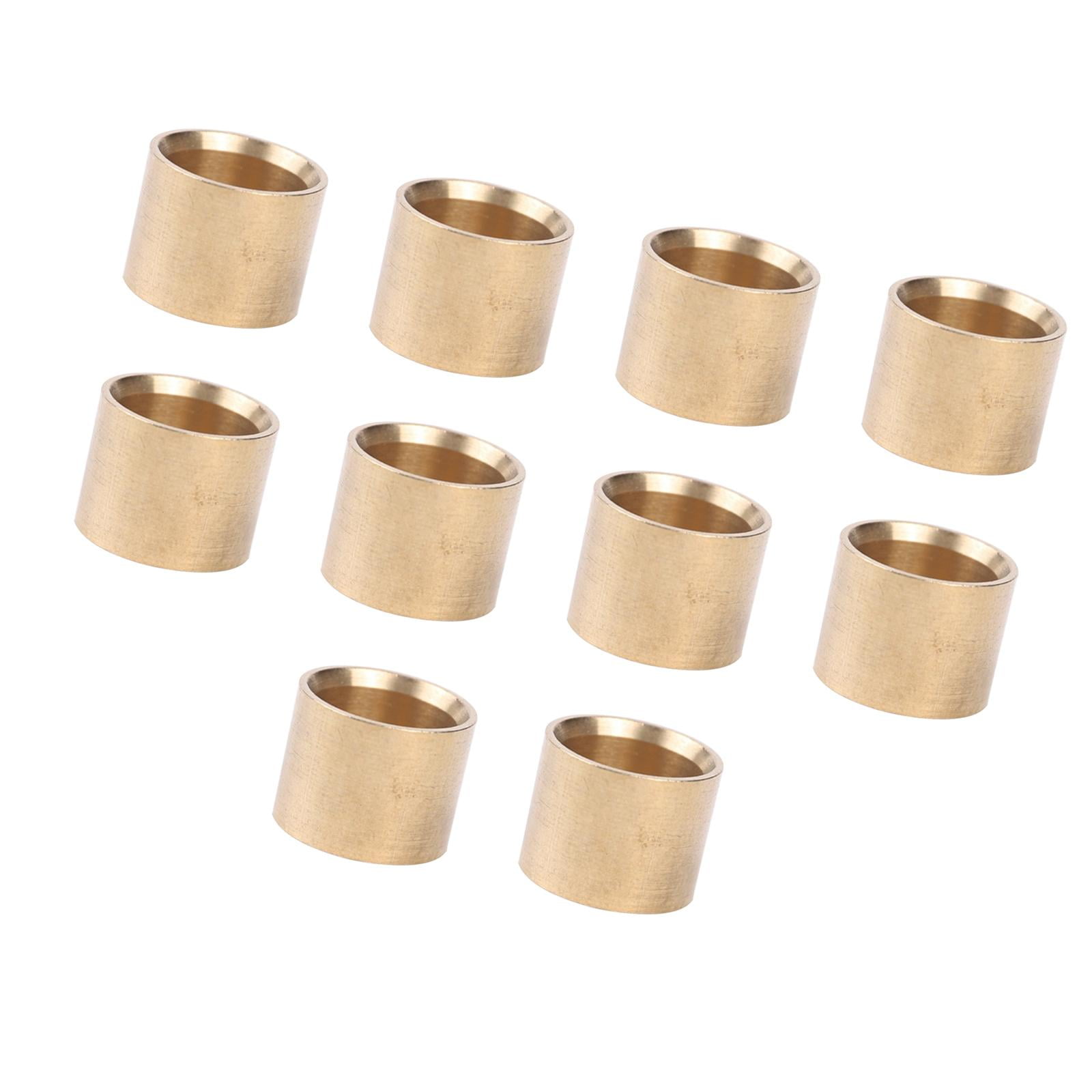amleso 10Pcs Billiard Cue Stick Ferrule Metal Pool Cue Ferrule for ...