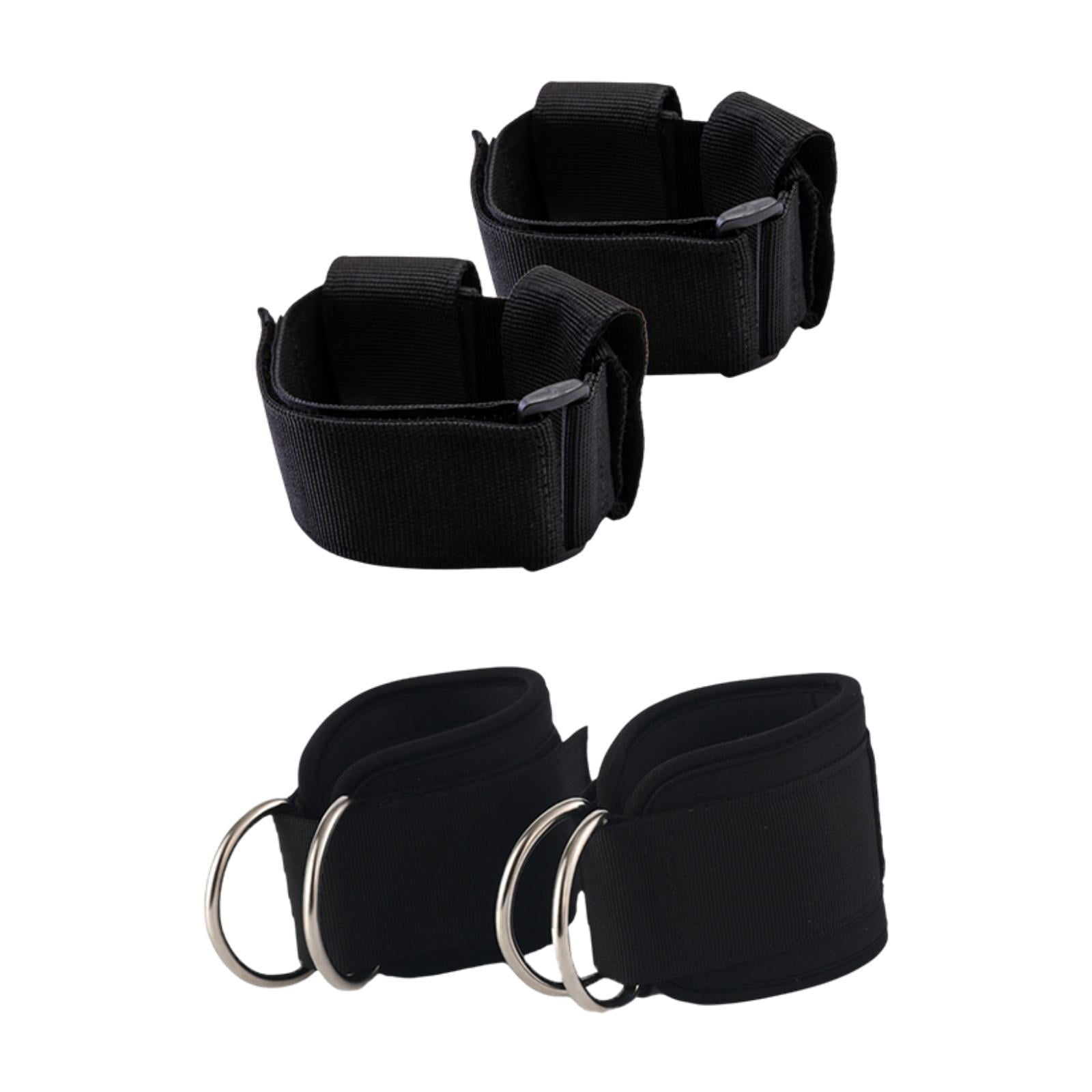 amleso 2 Pieces Dumbbell Ankle Strap Leg Extension Tibialis Workout Ankle Weights Legs Straps ...