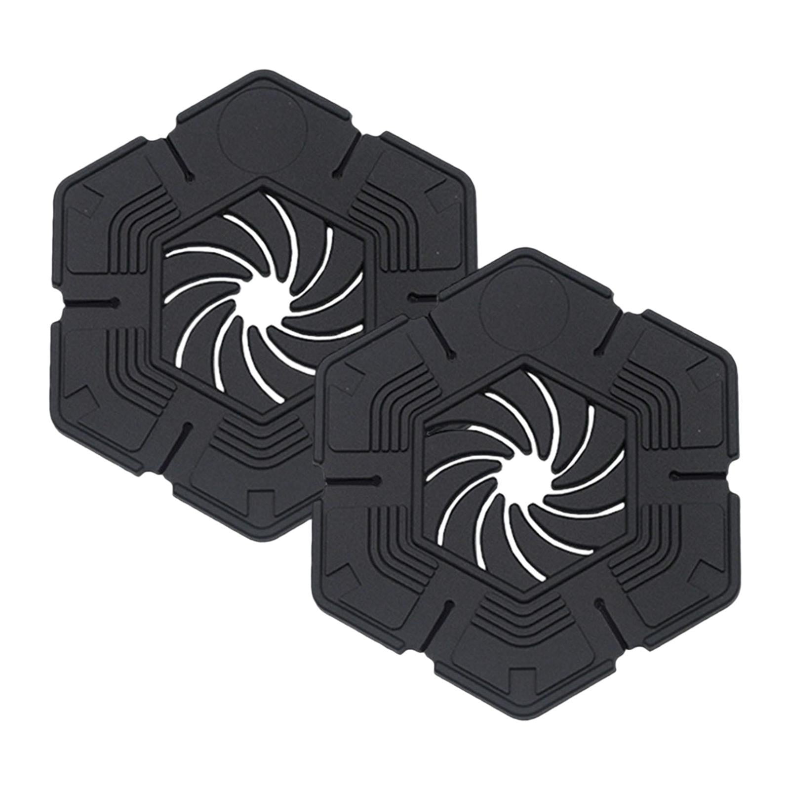 amleso 2 Pieces Generic Wiper Arm Hole Covers Wiper Pads, Easy to ...