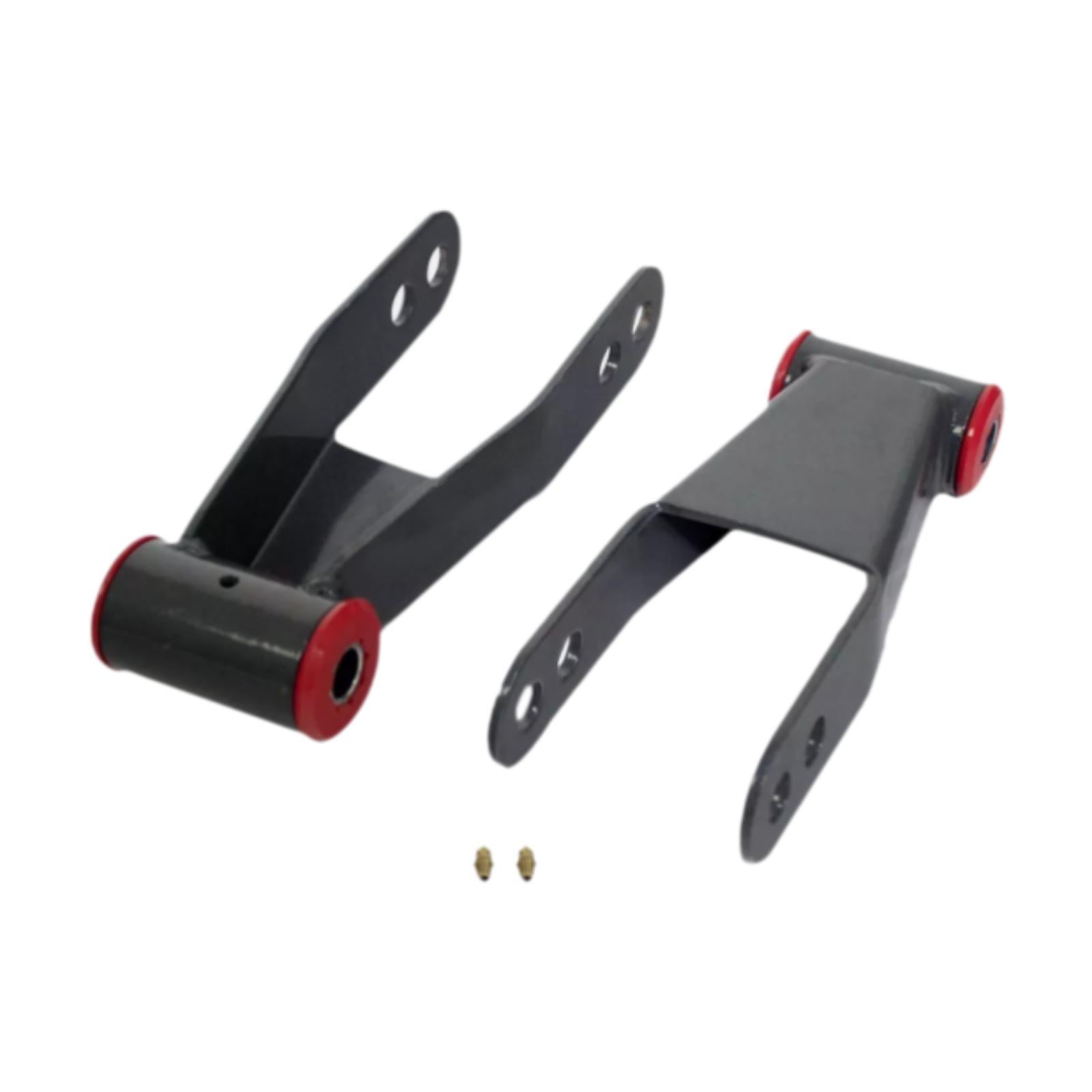 amleso 2 Pieces Rear Drop Lowering Shackles 410520 Easy Installation 2 ...