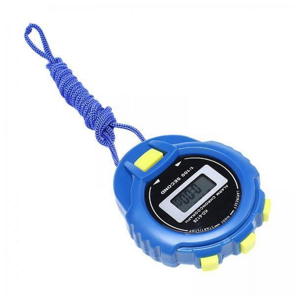 amleso 3x Digital Stopwatch Timer With12/24 Hours Clock Alarm Practical Athletics Stopwatch with ...